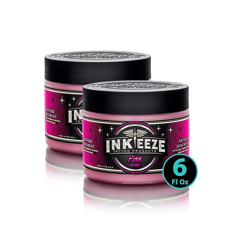 PAWTY Pink Tattoo Ointment Bundle 2-Pack, For Artists and Aftercare ...