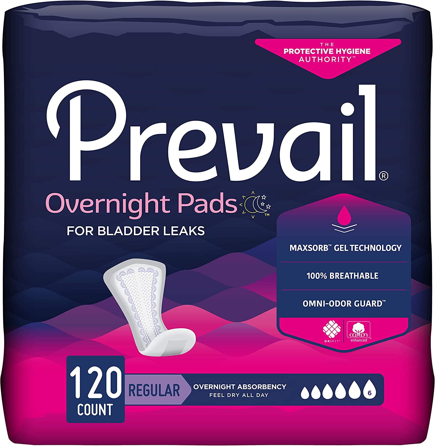PAWTY Proven - Incontinence Bladder Control Pads - Bladder Leak Pads ...