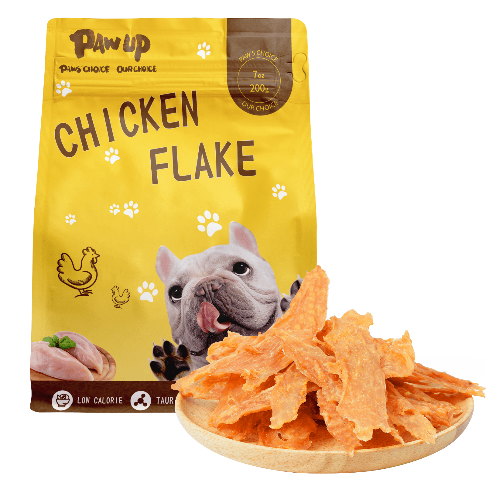 PAWUP Chicken Jerky Dog Treats, High Protein Chicken Crisps, Healthy ...