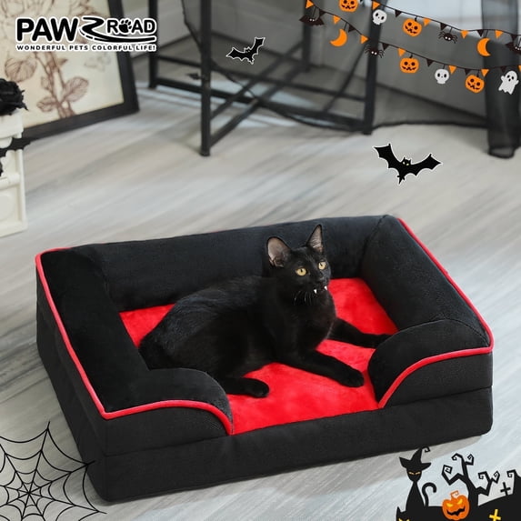 Pawz Road Orthopedic Dog Bed, Removable Washable Cover, Non-Slip Bottom ...