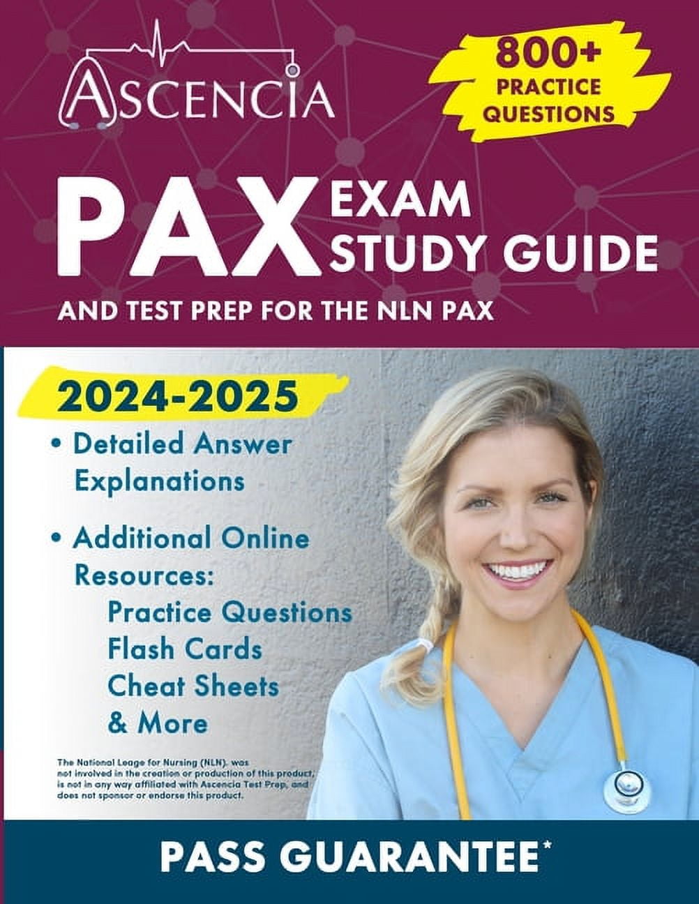 PAX Exam Study Guide 2024-2025: 800+ Practice Questions and Test Prep ...