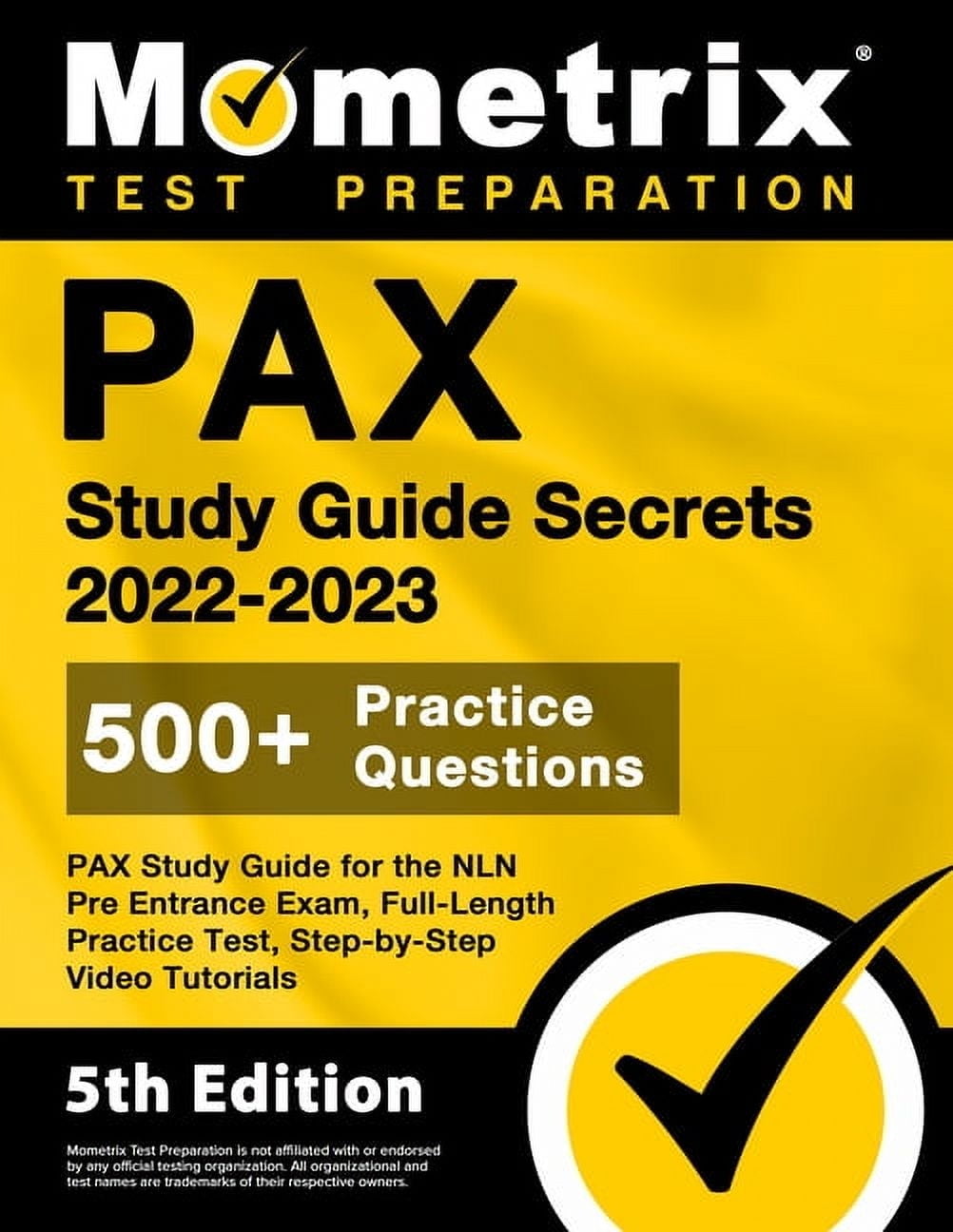 PAX Study Guide Secrets 2022-2023 for the NLN Pre Entrance Exam, Full ...