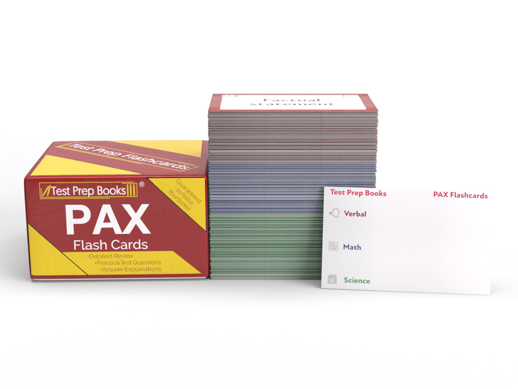 PAX Test Study Cards 2023-2024: Exam Prep and Practice Test Questions ...