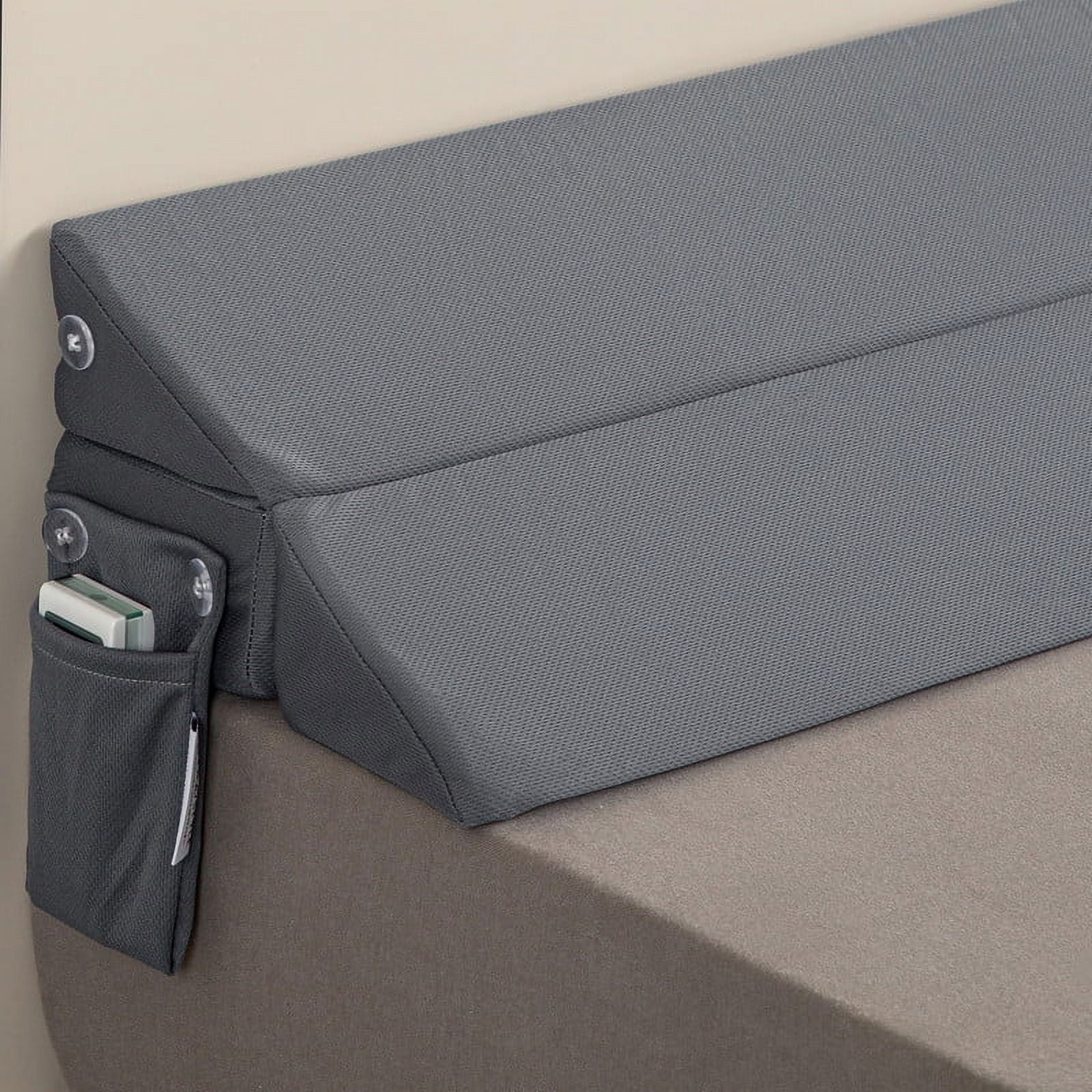 PAYDA 39 Inch Triangle Headboard Pillow,Wedge Pillow for Headboard,Bed Gap Filler,Close Gap (0-8 ...