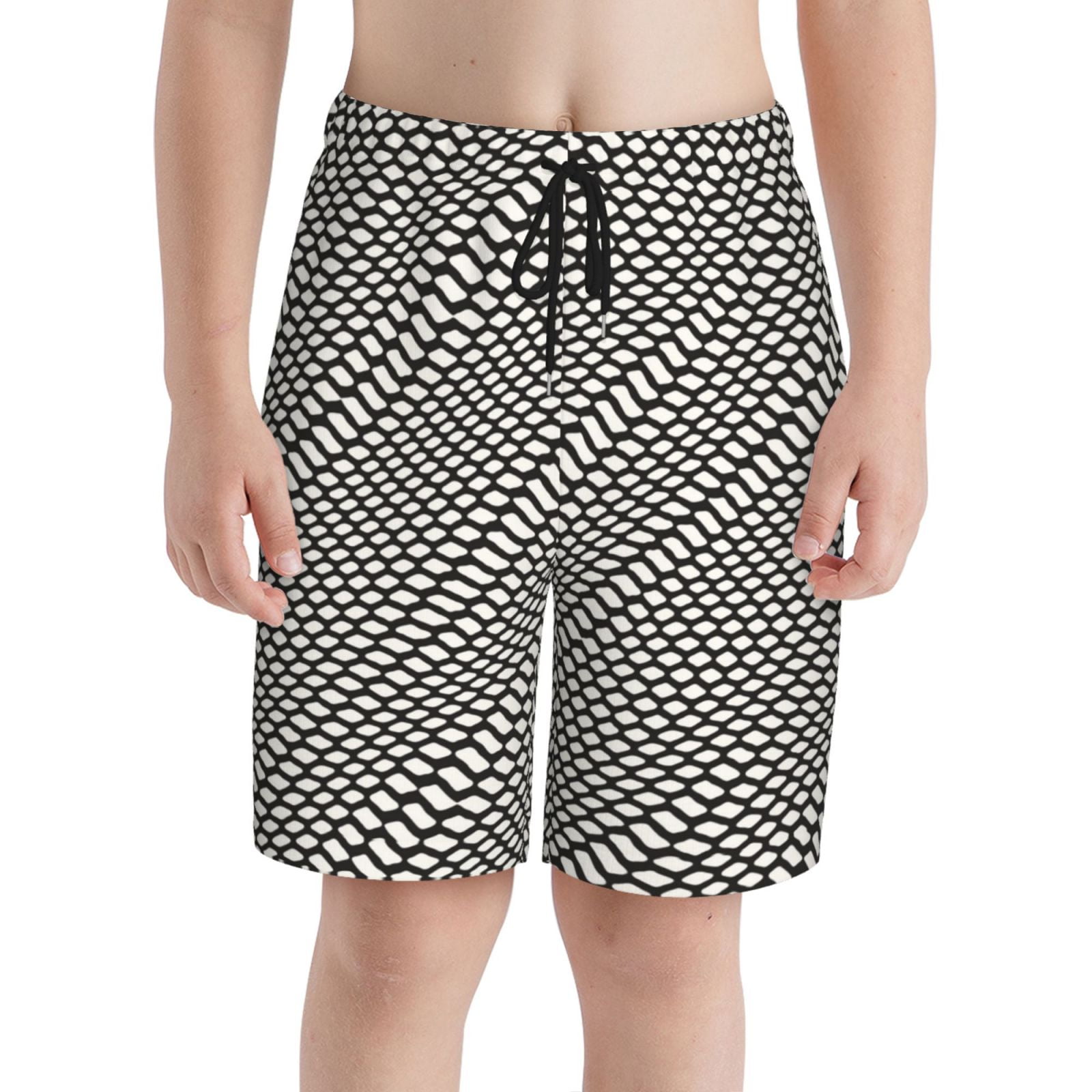 PAYOHTO Animal Skin Textures Boys Swim Trunks Quick Dry Beach ...