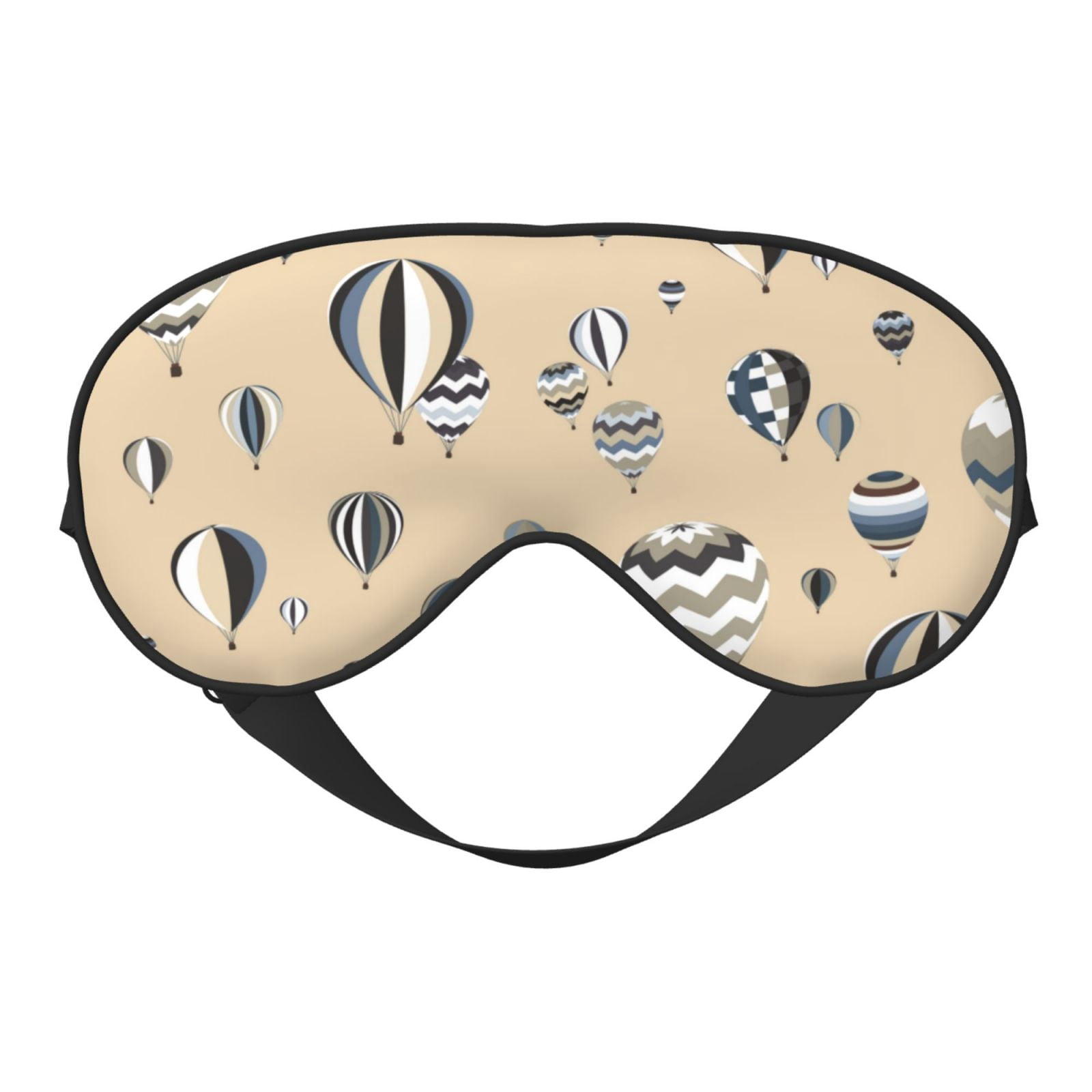 PAYOHTO Beige Different Hot Air Balloons Soft Sleep Mask Comfort Pure ...