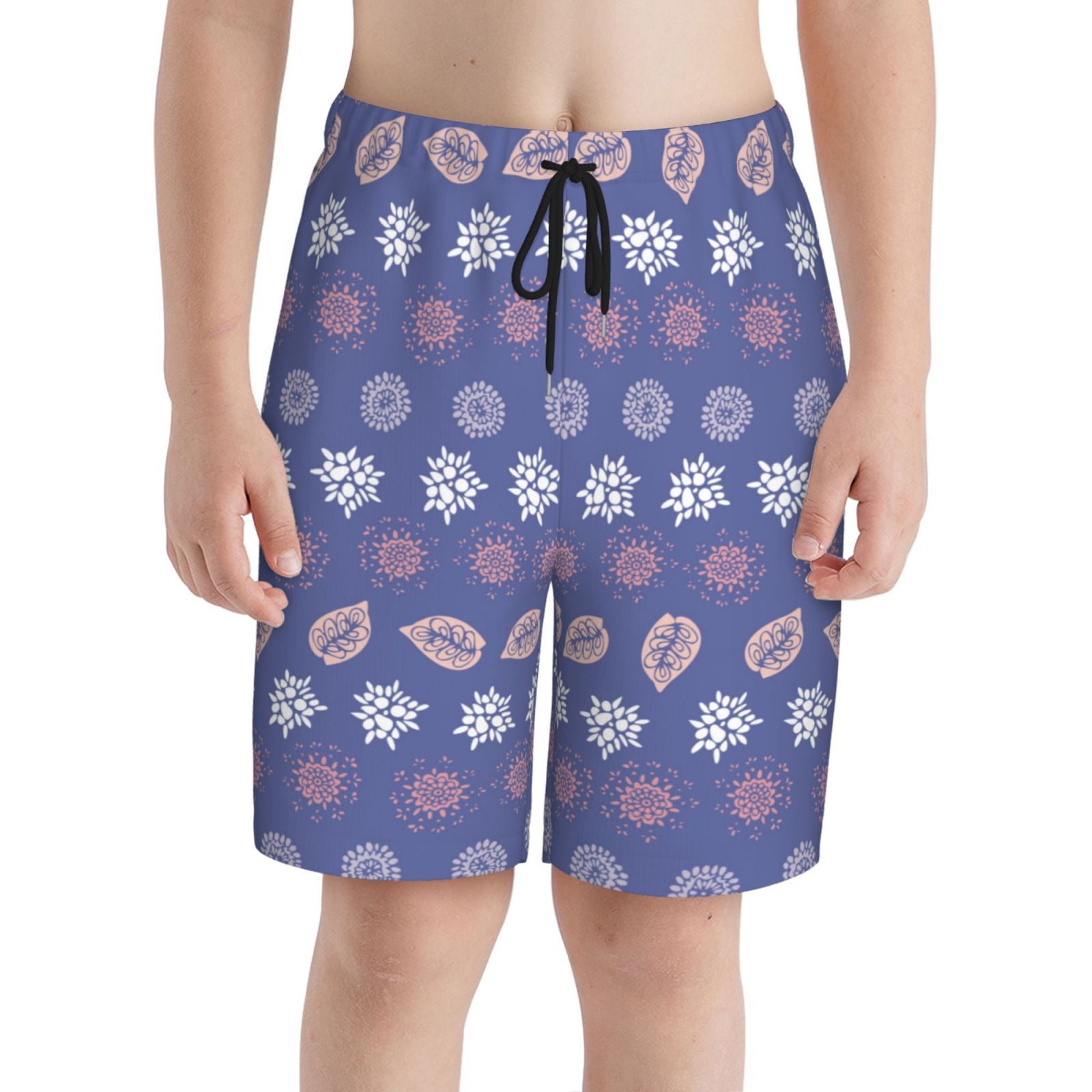 PAYOHTO Boy Swim Trunks Large Size 14-16 Teens Boy Beach Board Shorts ...