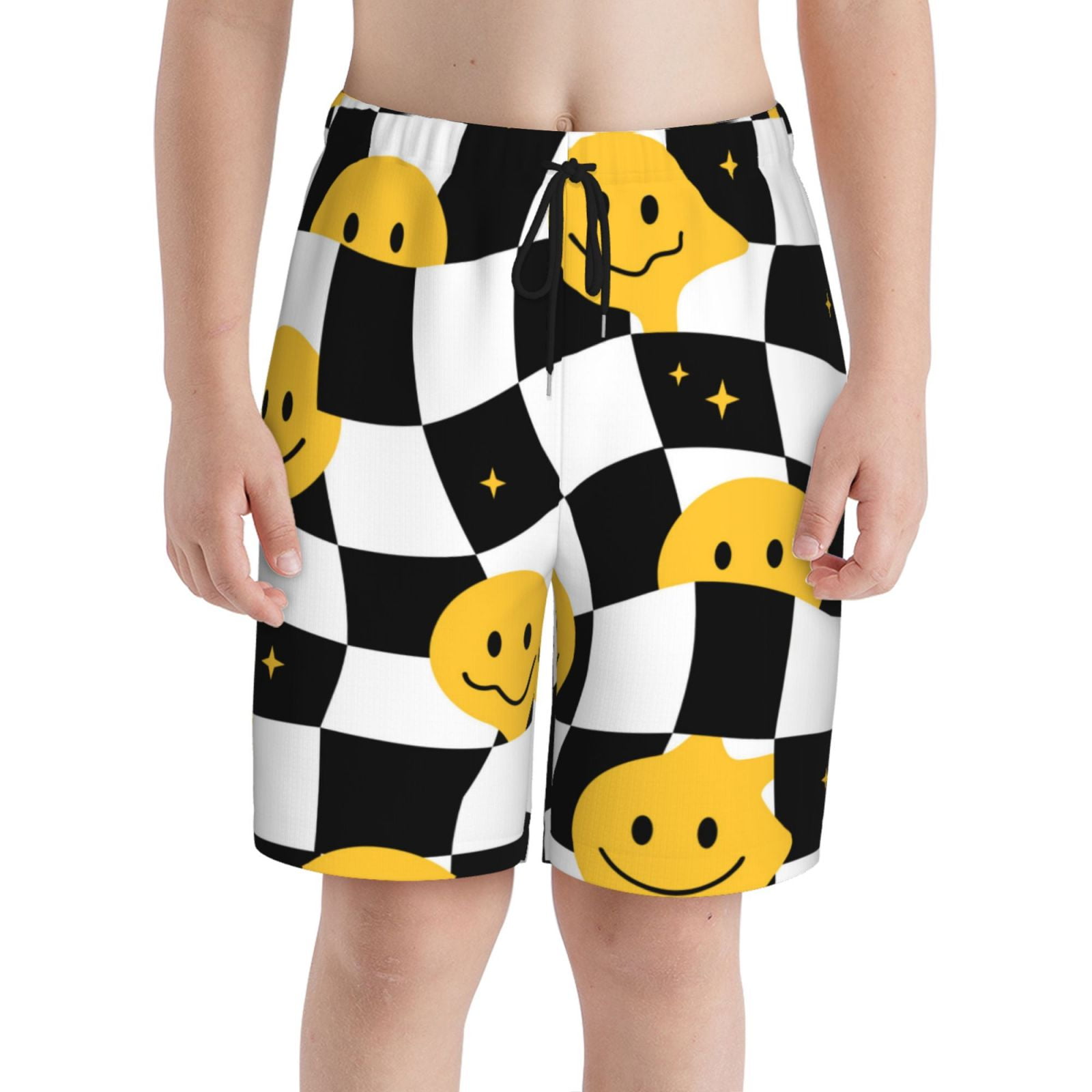 PAYOHTO Boy Swim Trunks Large Size 14-16 Teens Boy Beach Board Shorts ...