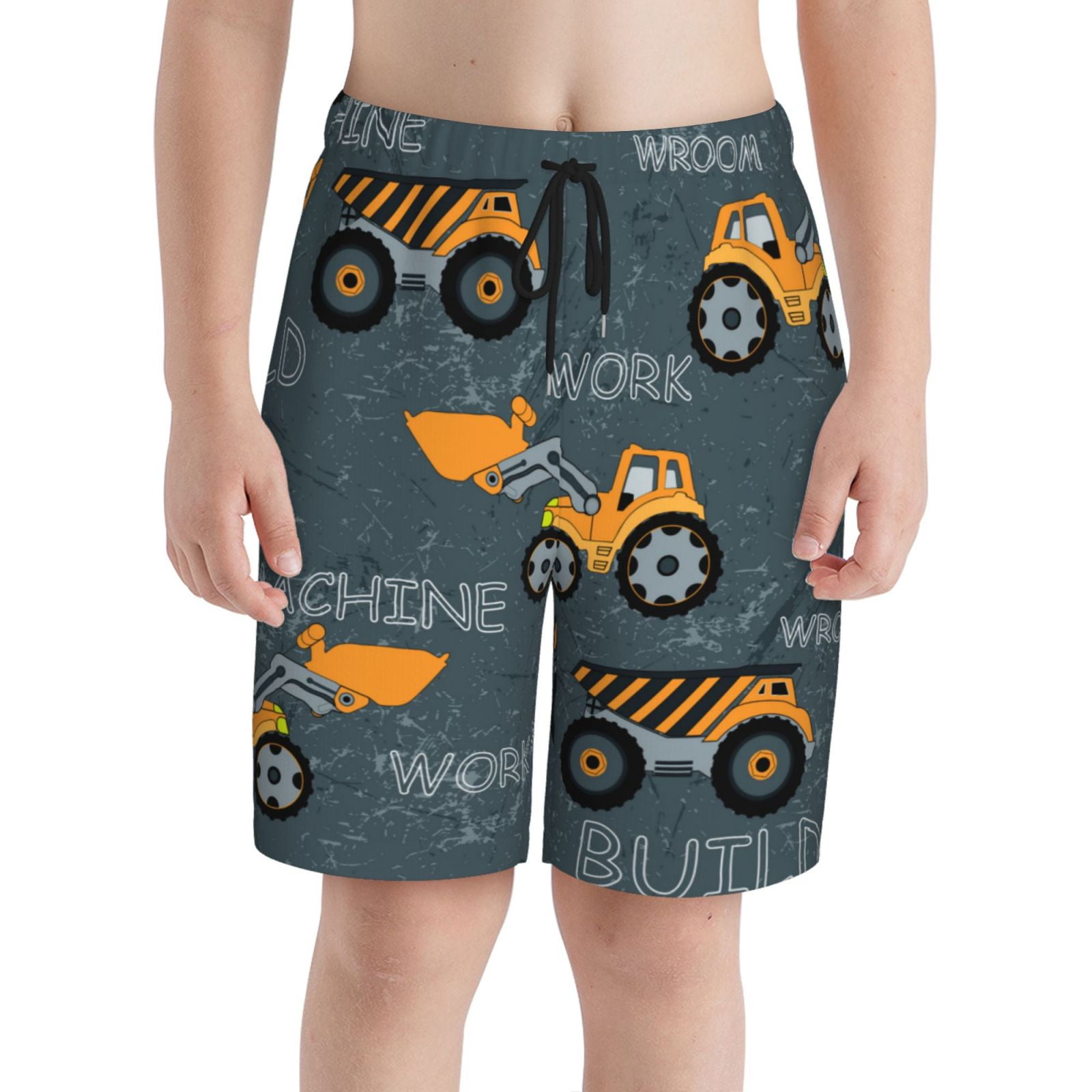 PAYOHTO Boy Swim Trunks Large Size 14-16 Teens Boy Beach Board Shorts ...