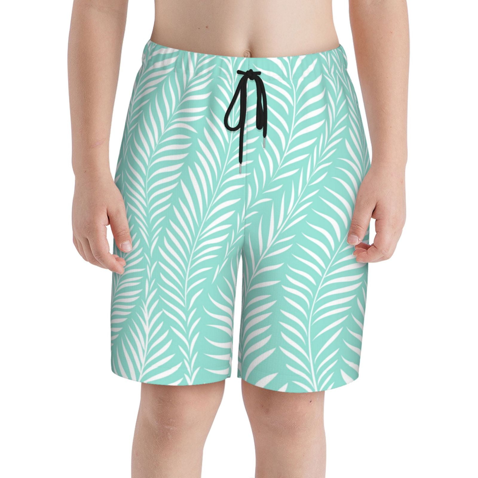 PAYOHTO Boy Swim Trunks Small Size 7-8 Teens Boy Beach Board Shorts ...
