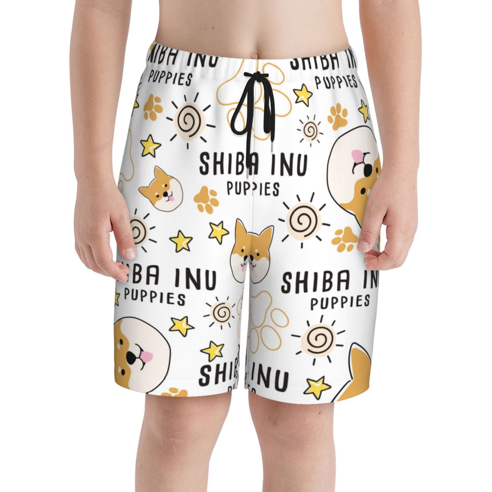 PAYOHTO Boy Swim Trunks Small Size 7-8 Teens Boy Beach Board Shorts ...