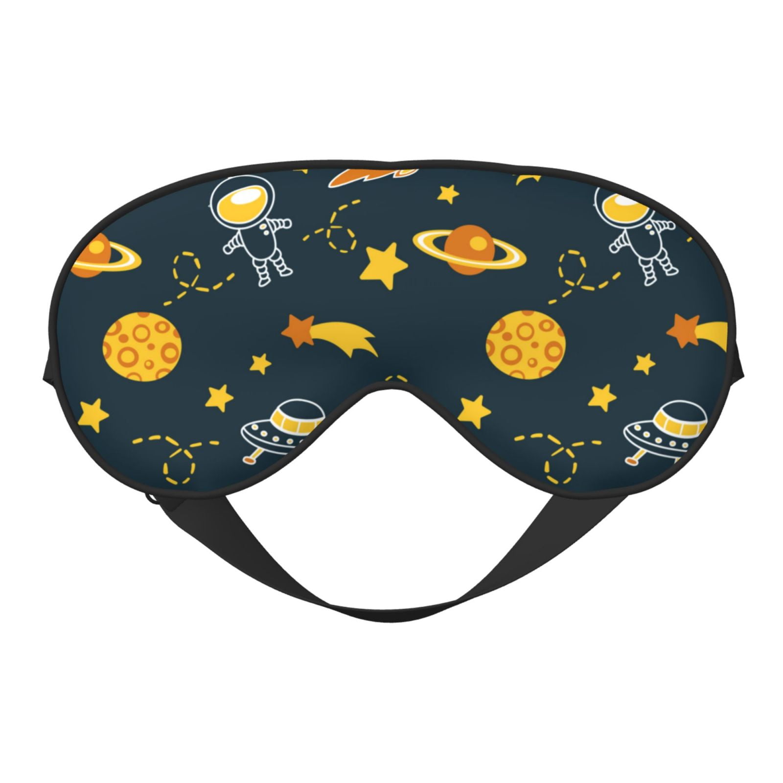 PAYOHTO Cute Kids Space Astronauts Soft Sleep Mask Comfort Pure Silk ...