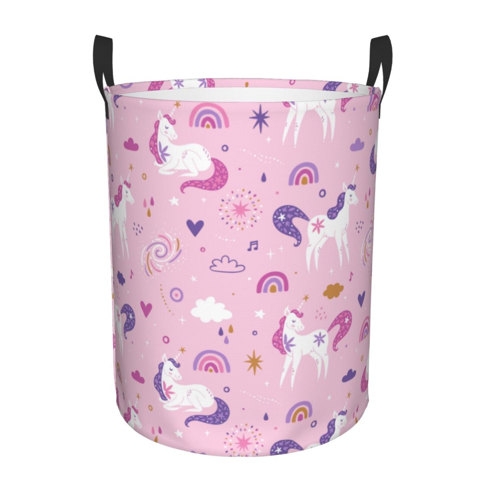 PAYOHTO Foldable Laundry Room Hamper Bucket Waterproof Bathroom Basket ...