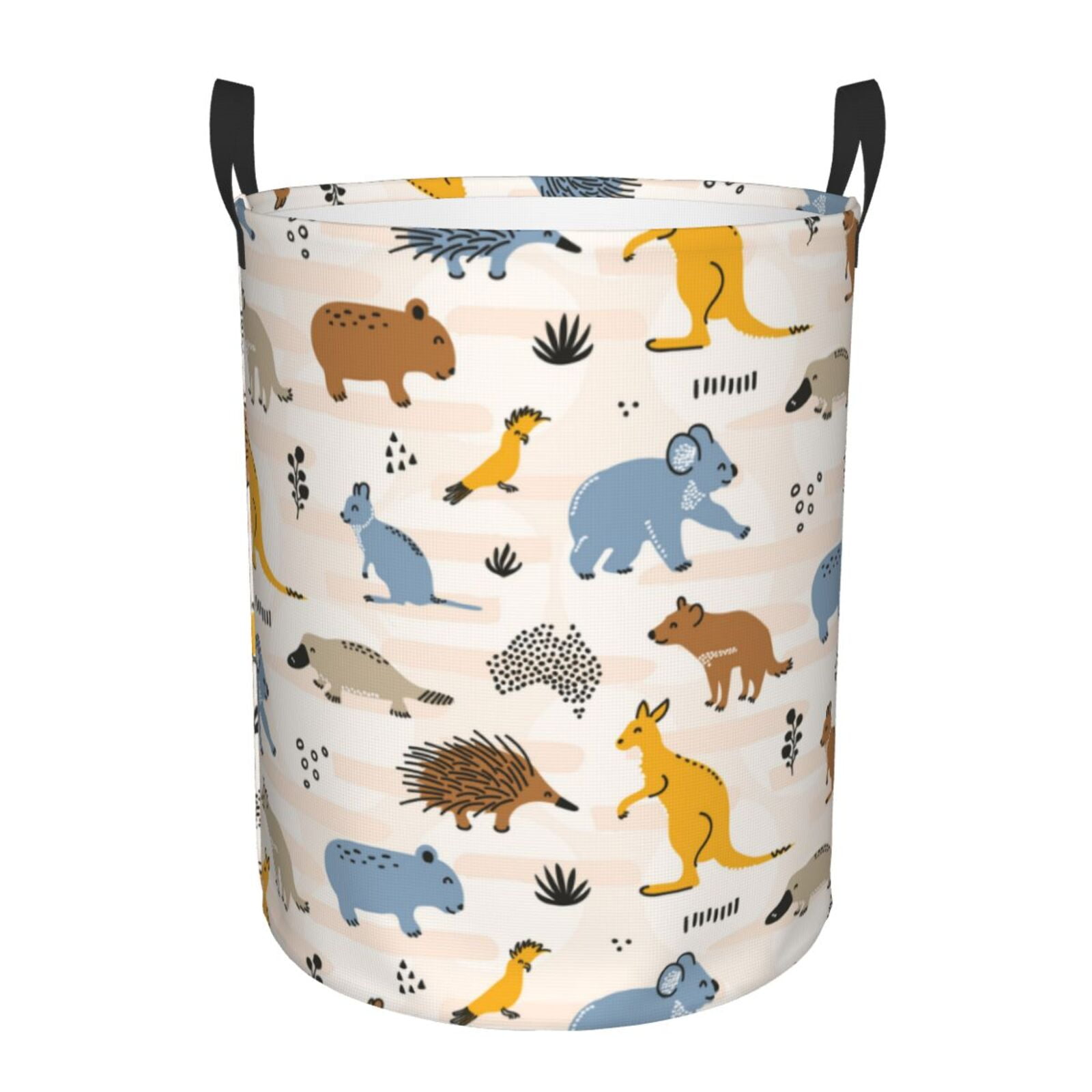 PAYOHTO Foldable Laundry Room Hamper Bucket Waterproof Bathroom Basket ...