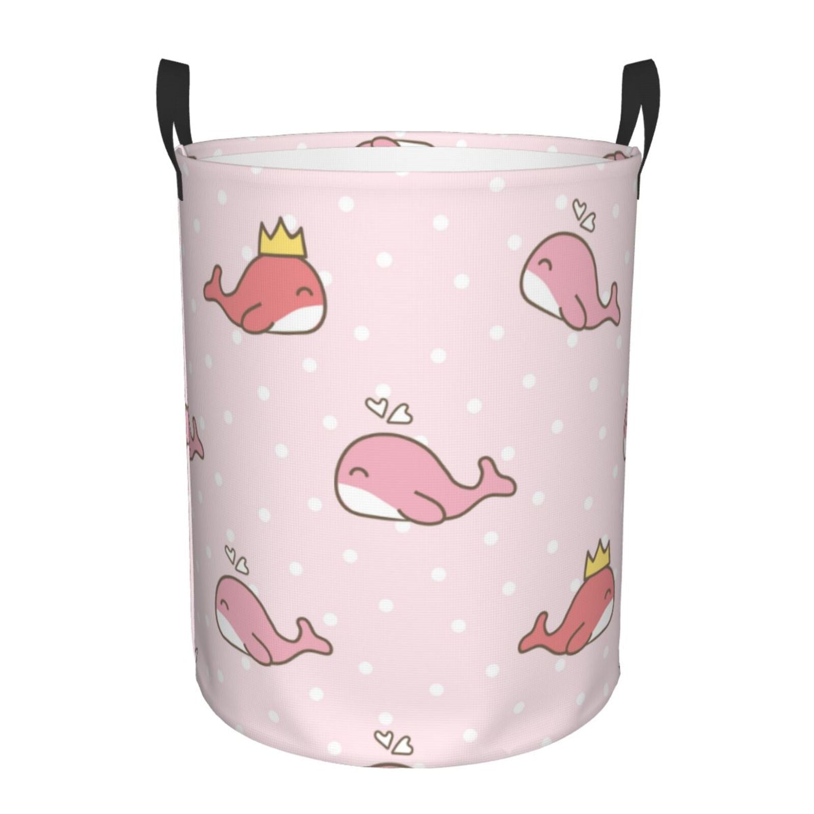 PAYOHTO Foldable Laundry Room Hamper Bucket Waterproof Bathroom Basket ...