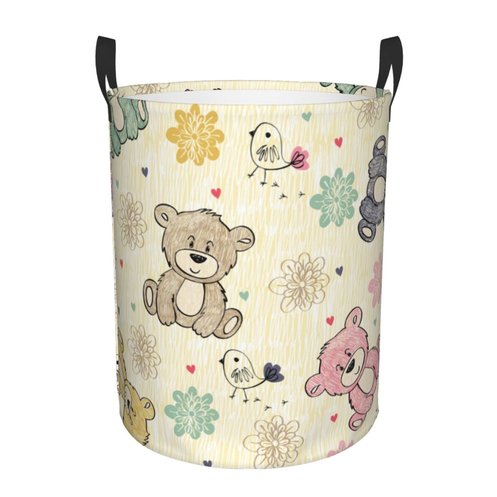 PAYOHTO Foldable Laundry Room Hamper Bucket Waterproof Bathroom Basket ...