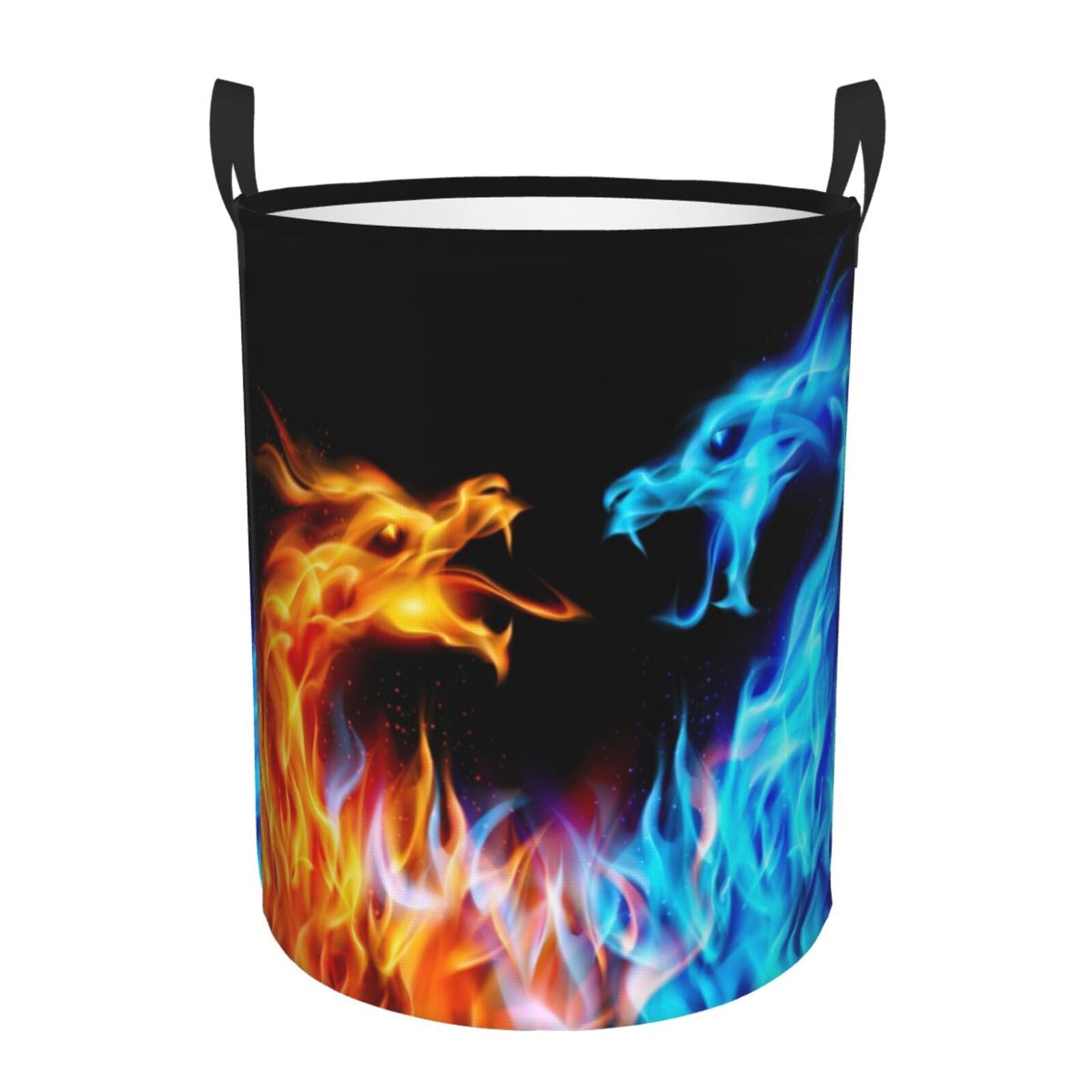 PAYOHTO Foldable Laundry Room Hamper Bucket Waterproof Bathroom Basket ...