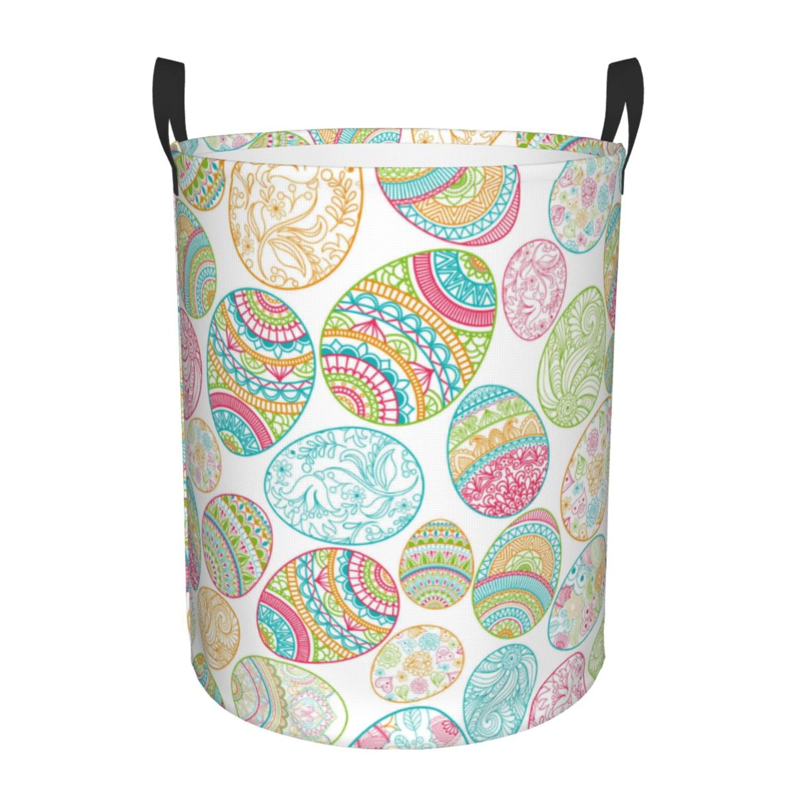 PAYOHTO Foldable Laundry Room Hamper Bucket Waterproof Bathroom Basket ...