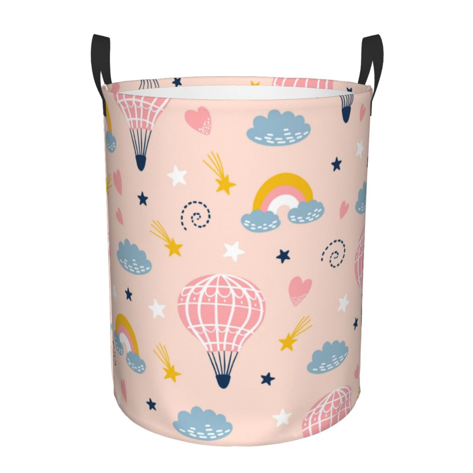 PAYOHTO Foldable Laundry Room Hamper Bucket Waterproof Bathroom Basket ...