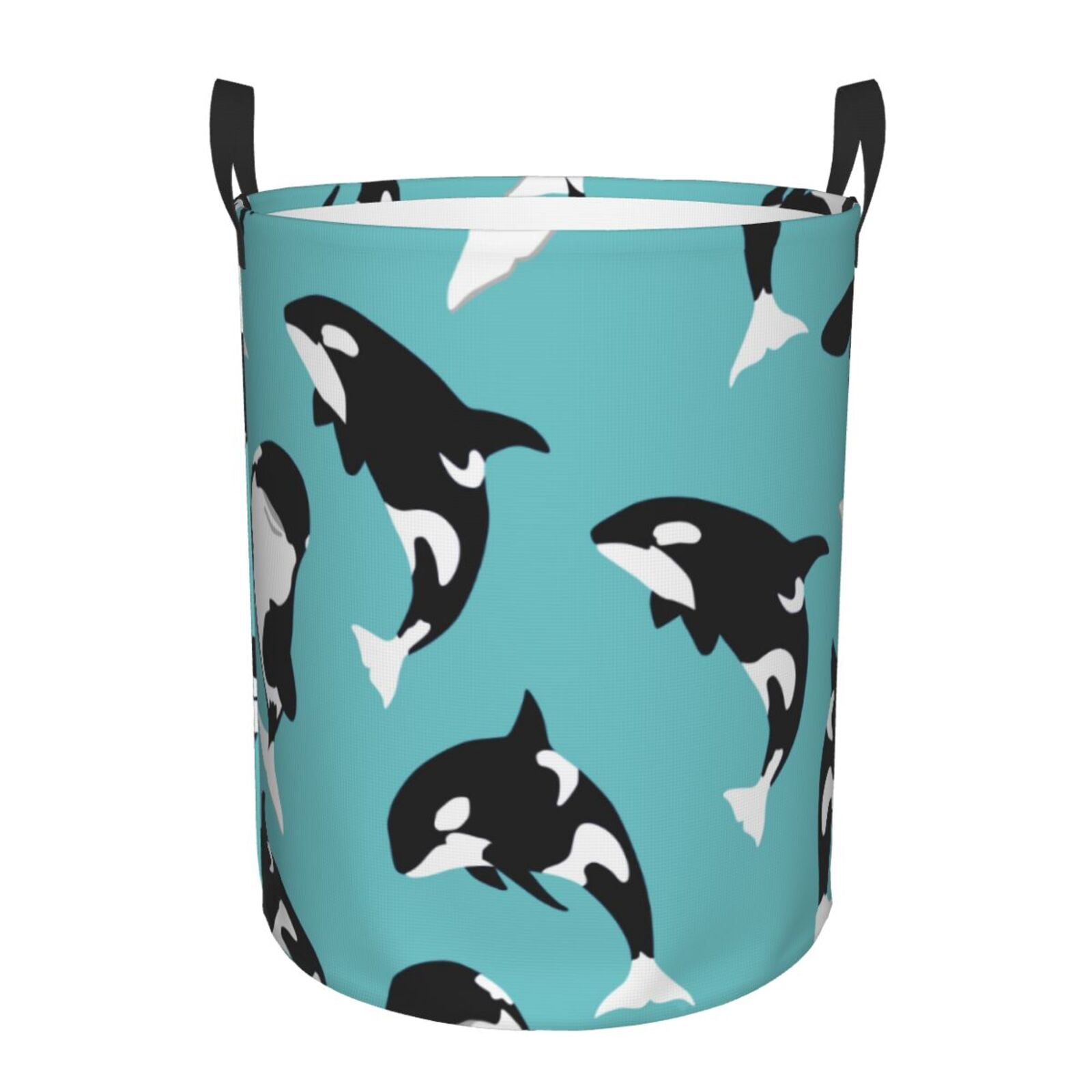 PAYOHTO Foldable Laundry Room Hamper Bucket Waterproof Bathroom Basket ...