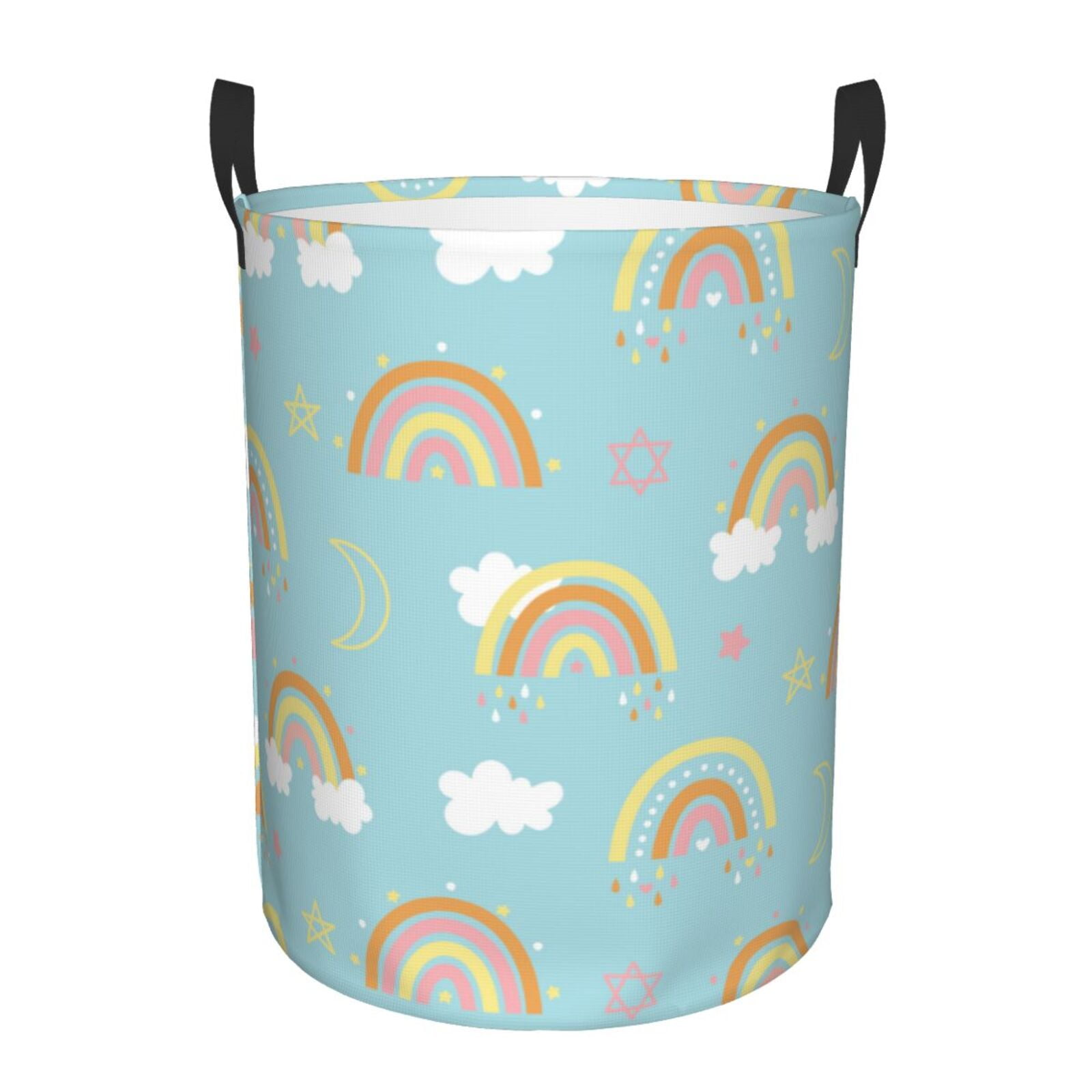 PAYOHTO Foldable Laundry Room Hamper Bucket Waterproof Bathroom Basket ...