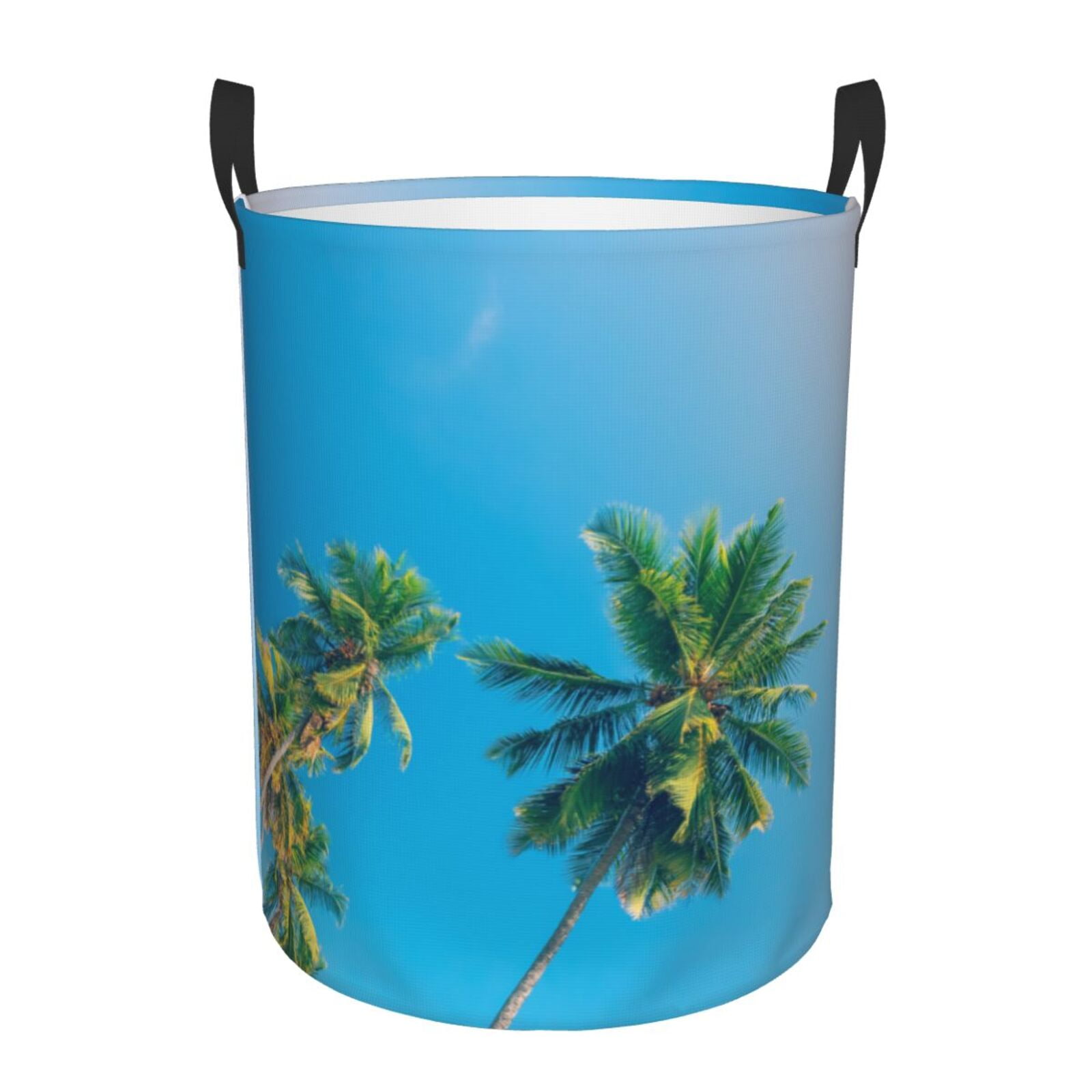 PAYOHTO Foldable Laundry Room Hamper Bucket Waterproof Bathroom Basket ...