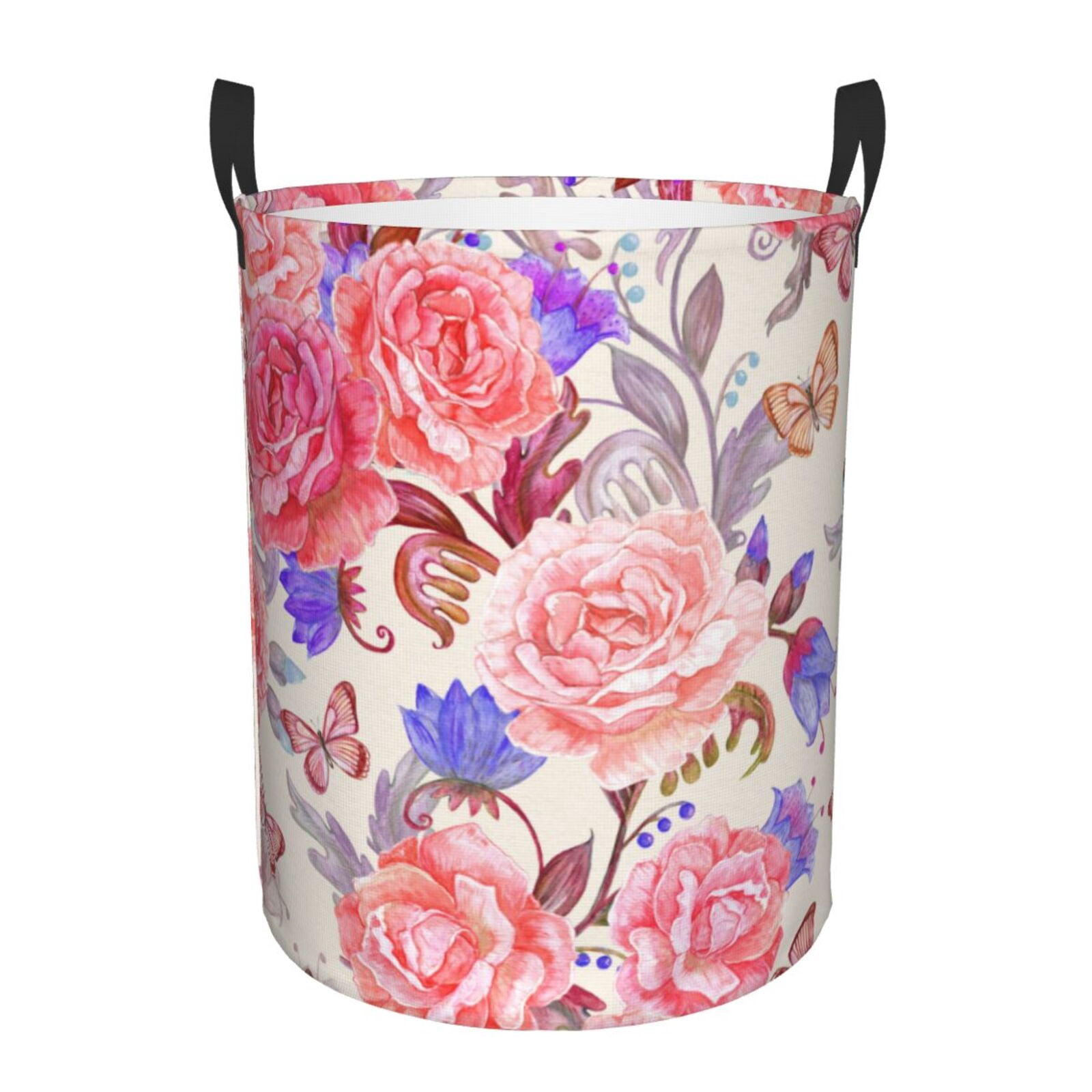 PAYOHTO Foldable Laundry Room Hamper Bucket Waterproof Bathroom Basket ...