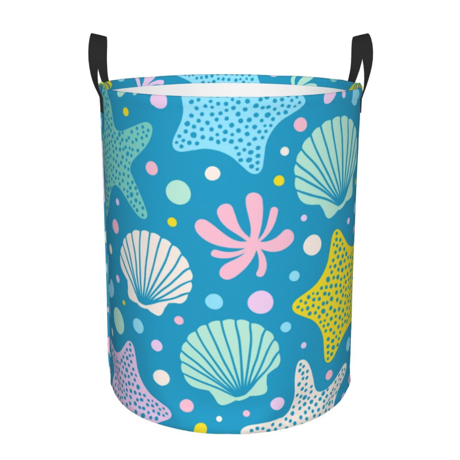 PAYOHTO Foldable Laundry Room Hamper Bucket Waterproof Bathroom Basket ...