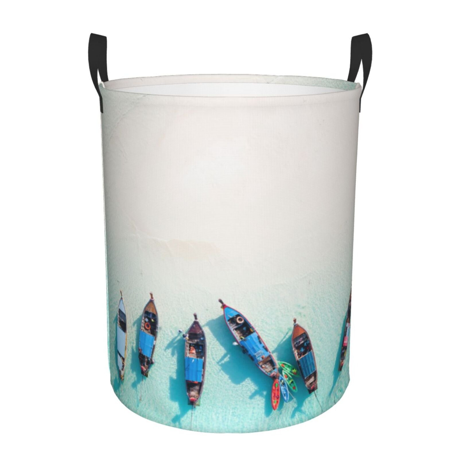 PAYOHTO Foldable Laundry Room Hamper Bucket Waterproof Bathroom Basket ...