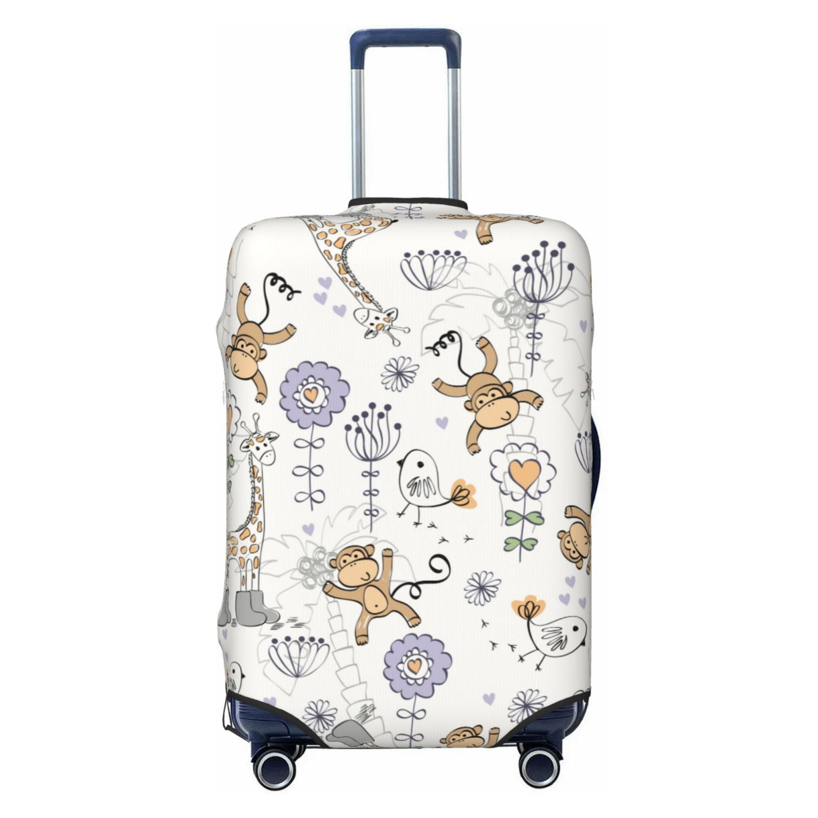 PAYOHTO Highly Elastic Spandex Suitcase Cover Luggage Cover Large Fits ...