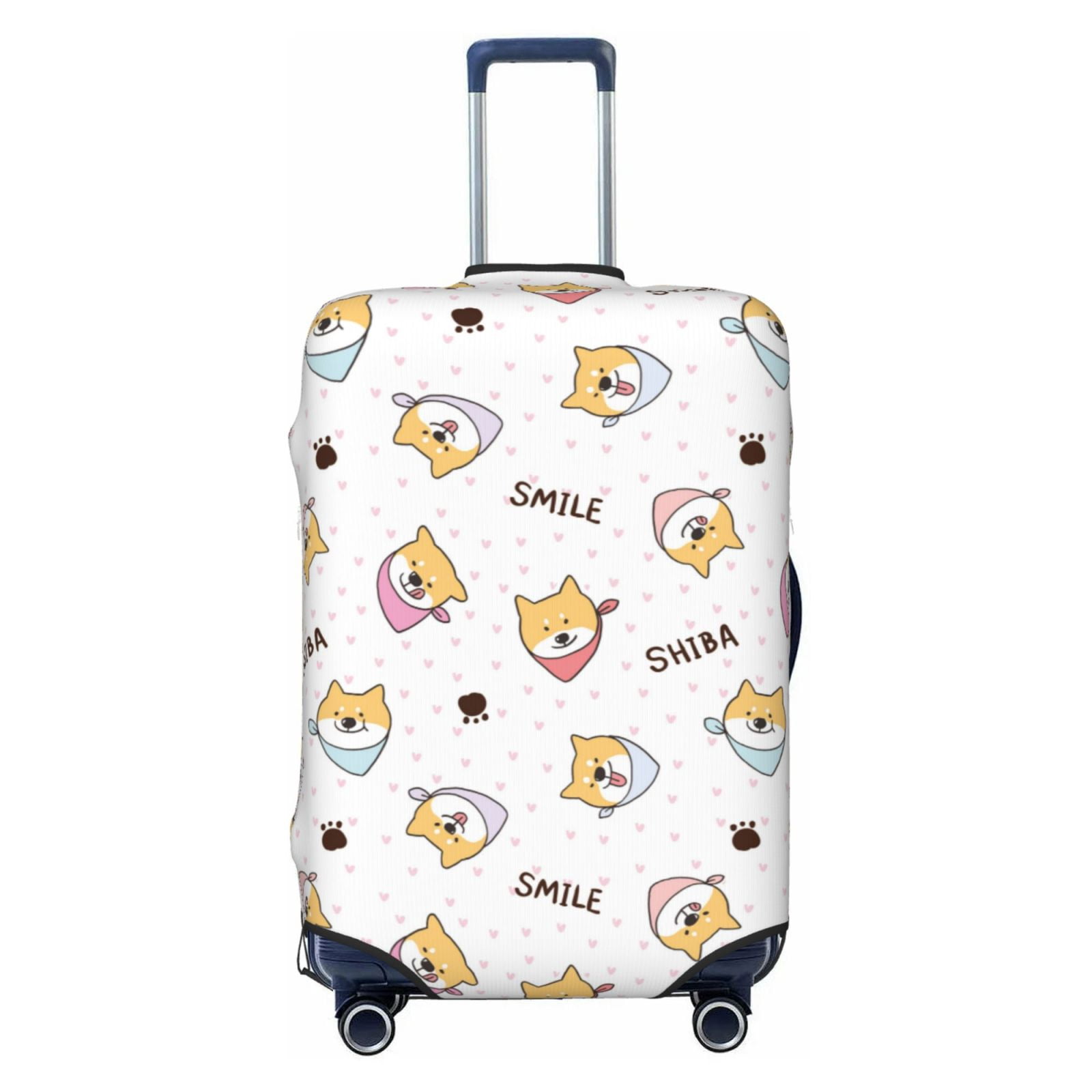 PAYOHTO Highly Elastic Spandex Suitcase Cover Luggage Cover Large Fits ...