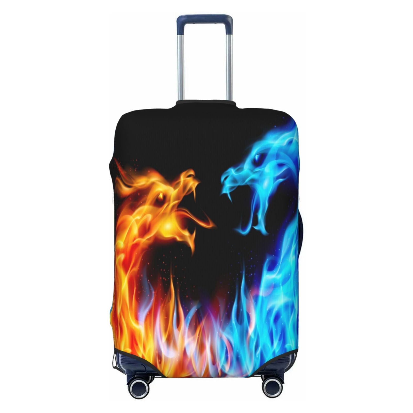 PAYOHTO Highly Elastic Spandex Suitcase Cover Luggage Cover Large Fits ...