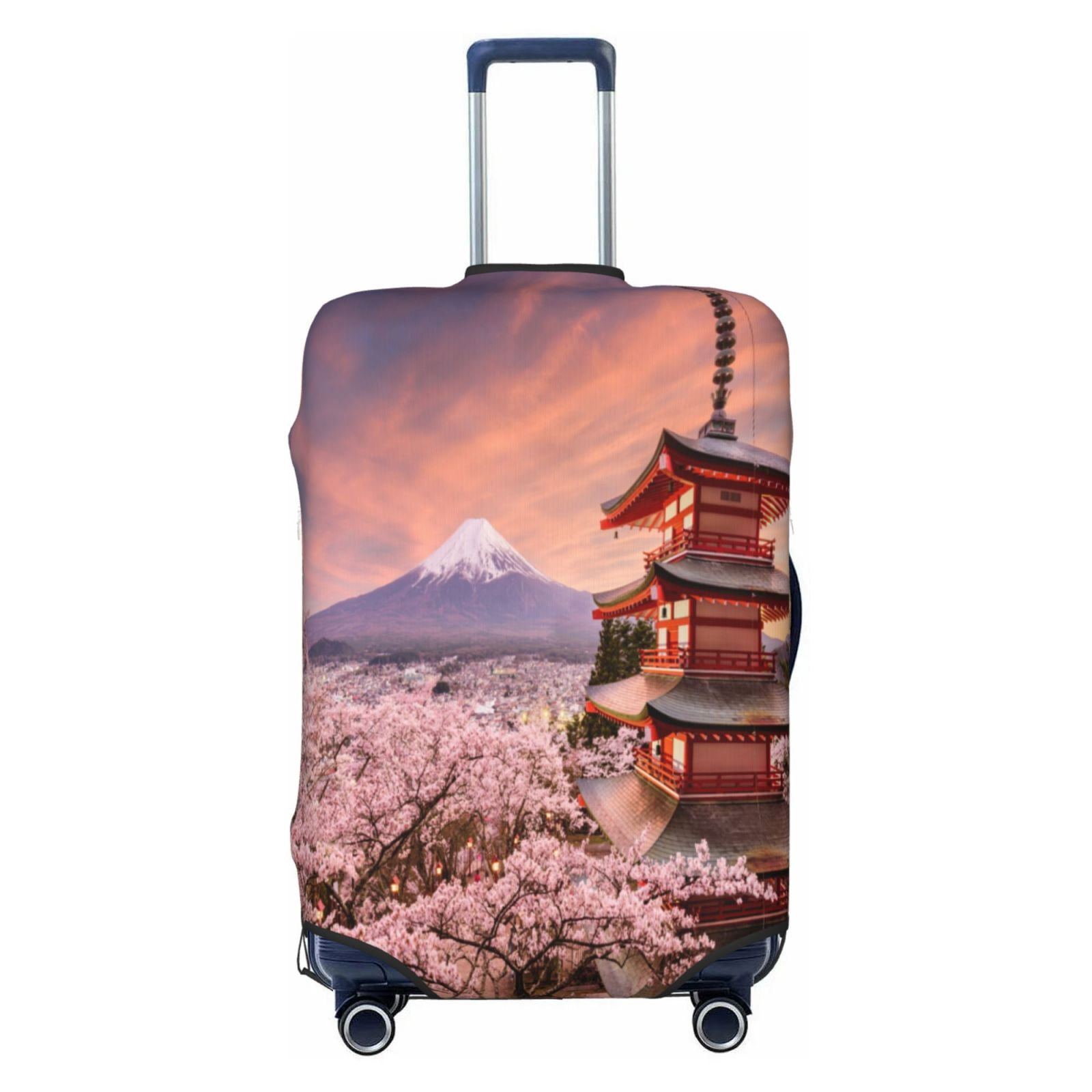 PAYOHTO Highly Elastic Spandex Suitcase Cover Luggage Cover Large Fits ...