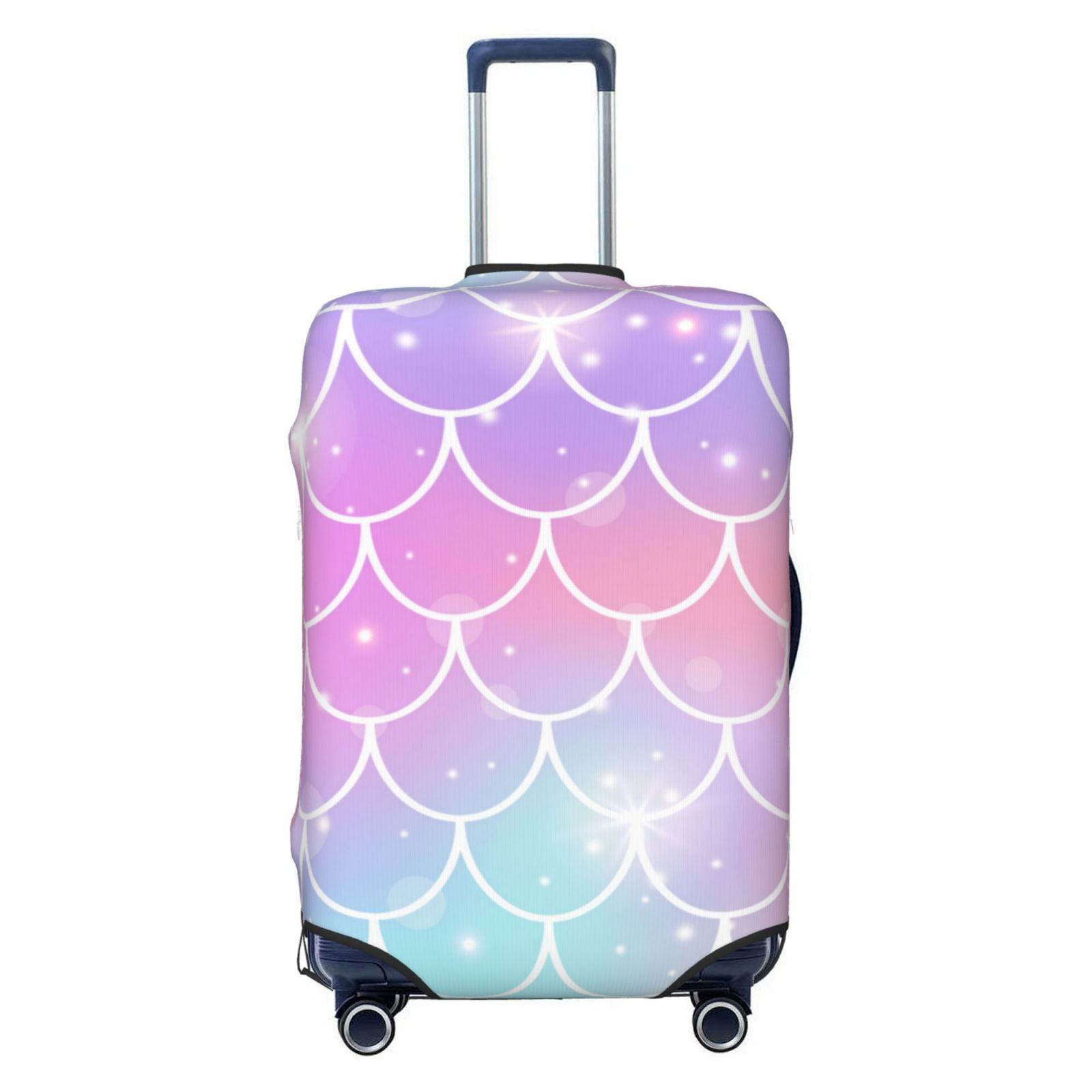 PAYOHTO Highly Elastic Spandex Suitcase Cover Luggage Cover Medium Fits ...