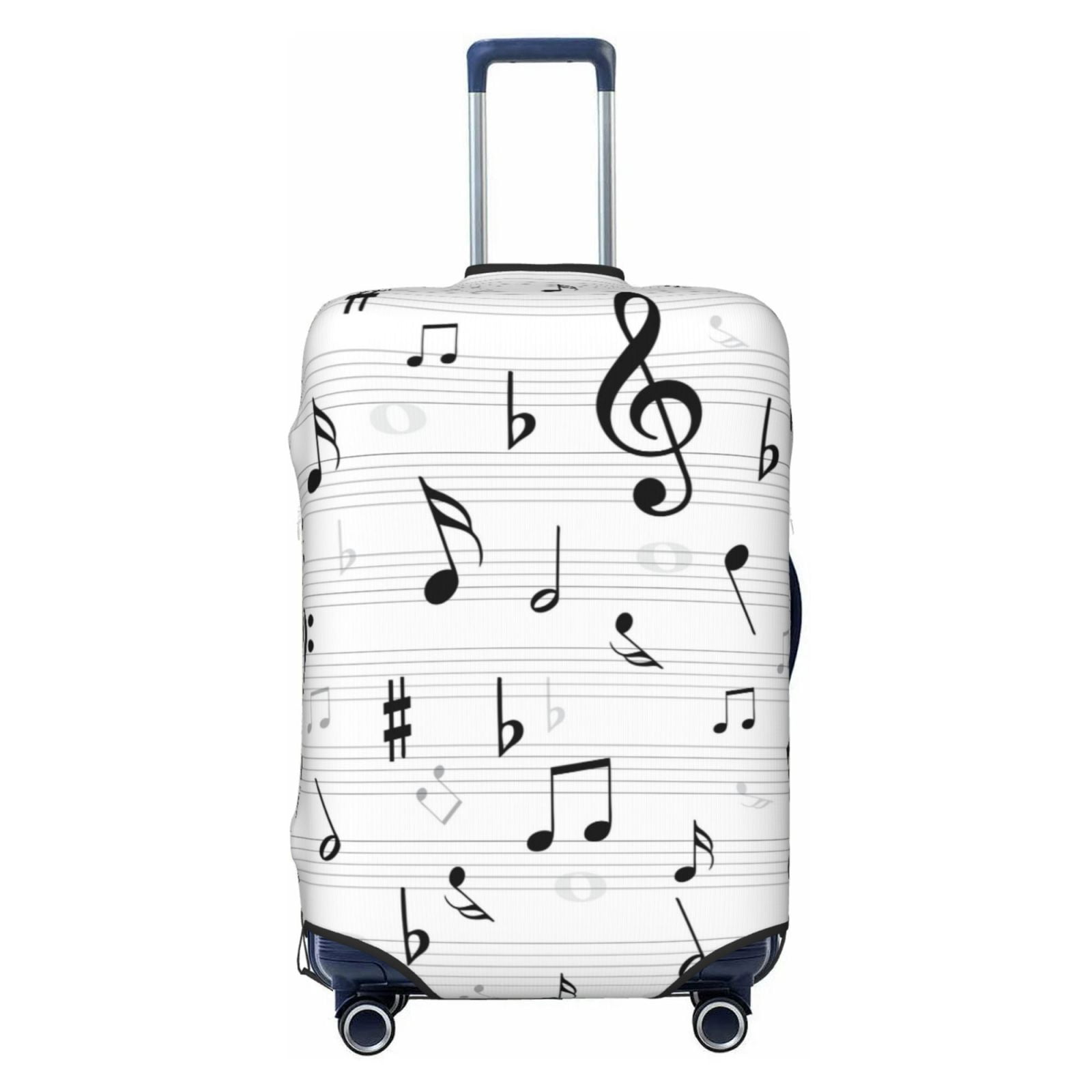 PAYOHTO Highly Elastic Spandex Suitcase Cover Luggage Cover Medium Fits ...