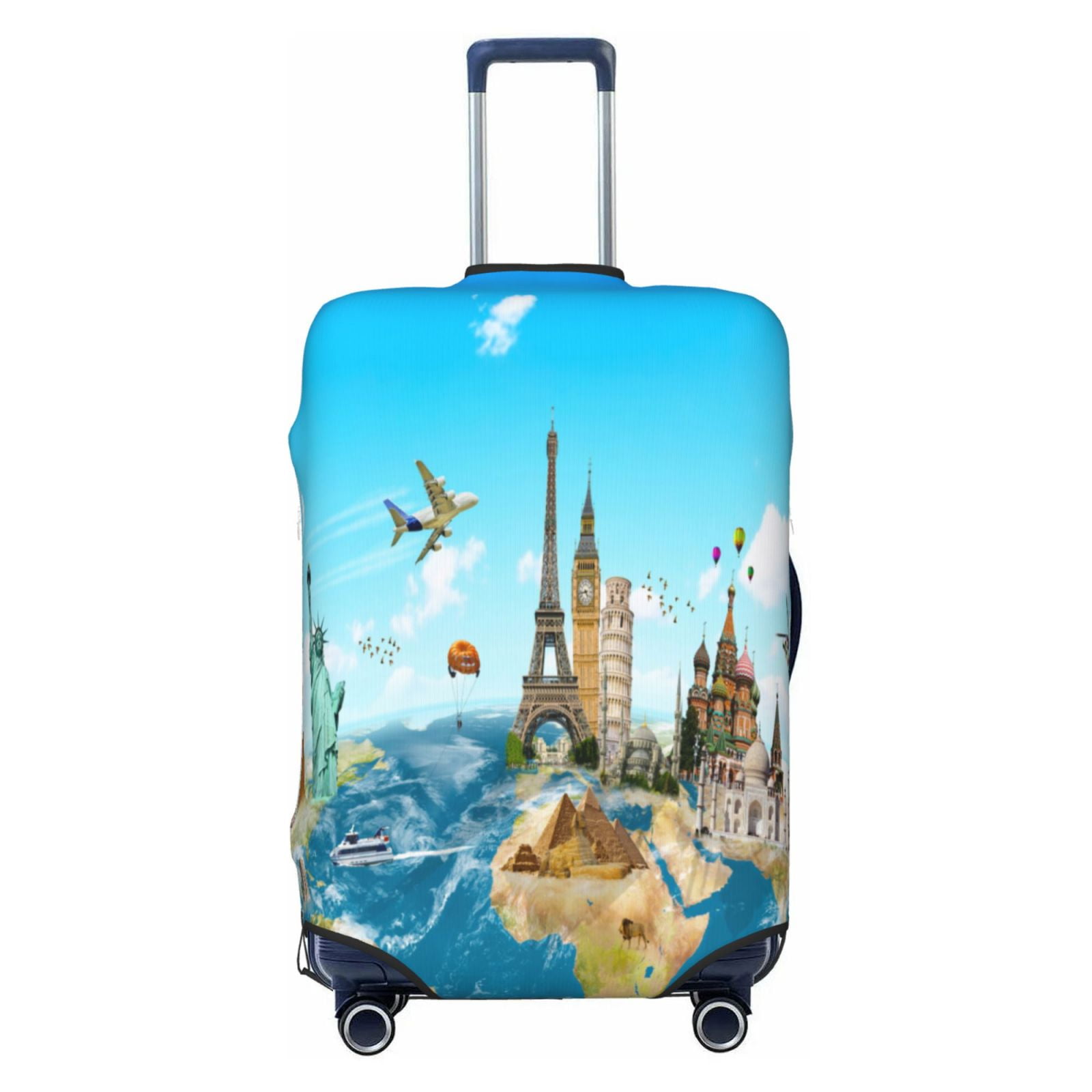 PAYOHTO Highly Elastic Spandex Suitcase Cover Luggage Cover X-Large ...