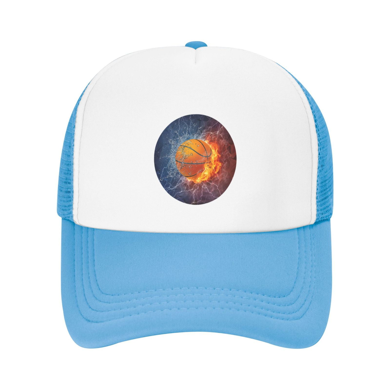 PAYOHTO Kids Basketball Ball Baseball Hat Back Adjustable Mesh ...