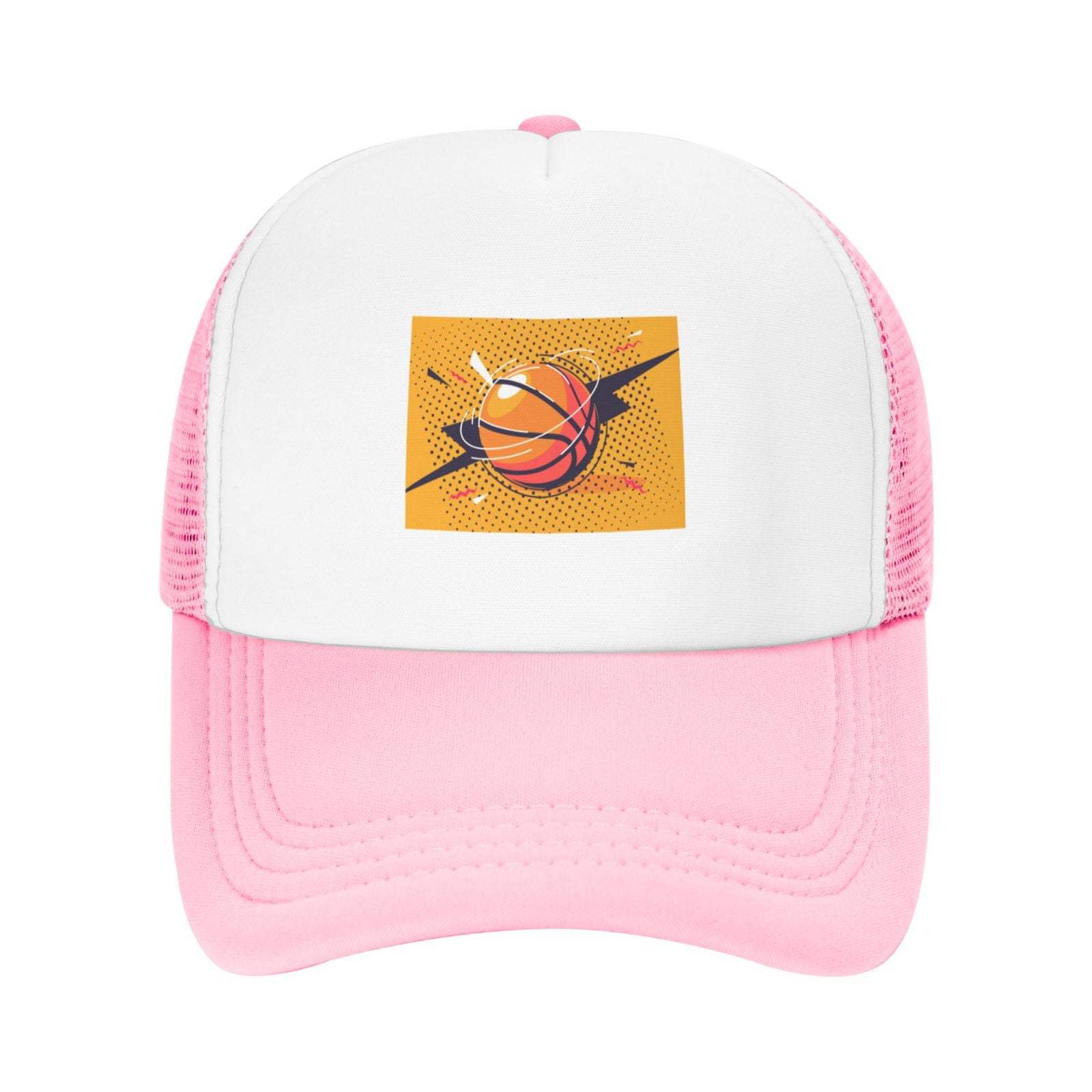 PAYOHTO Kids Basketball in Pop Art Style Baseball Hat Back Adjustable ...