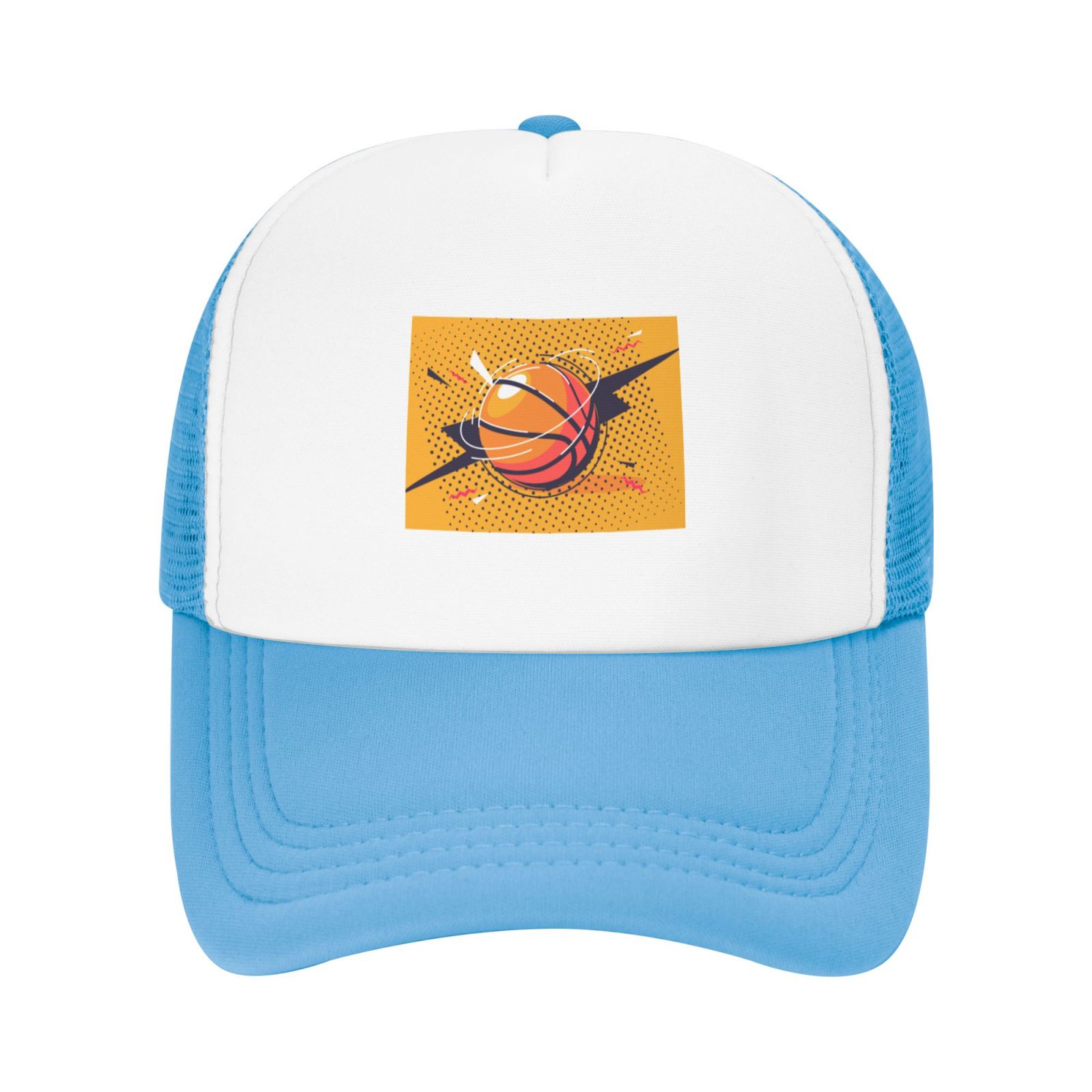 PAYOHTO Kids Basketball in Pop Art Style Baseball Hat Back Adjustable ...
