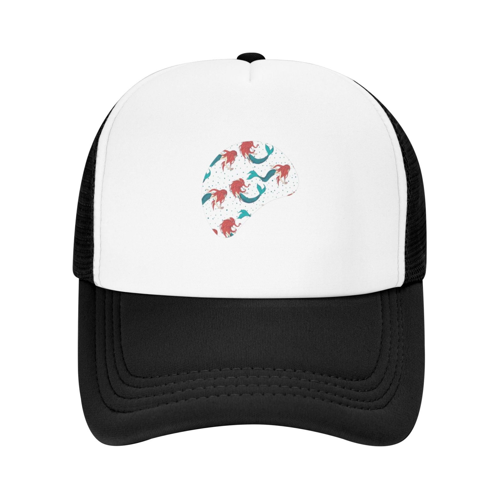 PAYOHTO Kids Beautiful Red Haired Mermaids Baseball Hat Back Adjustable ...