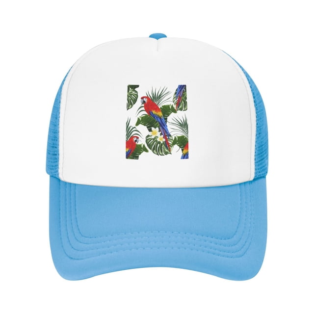 PAYOHTO Kids Birds Parrots Baseball Hat Back Adjustable Mesh Breathable ...