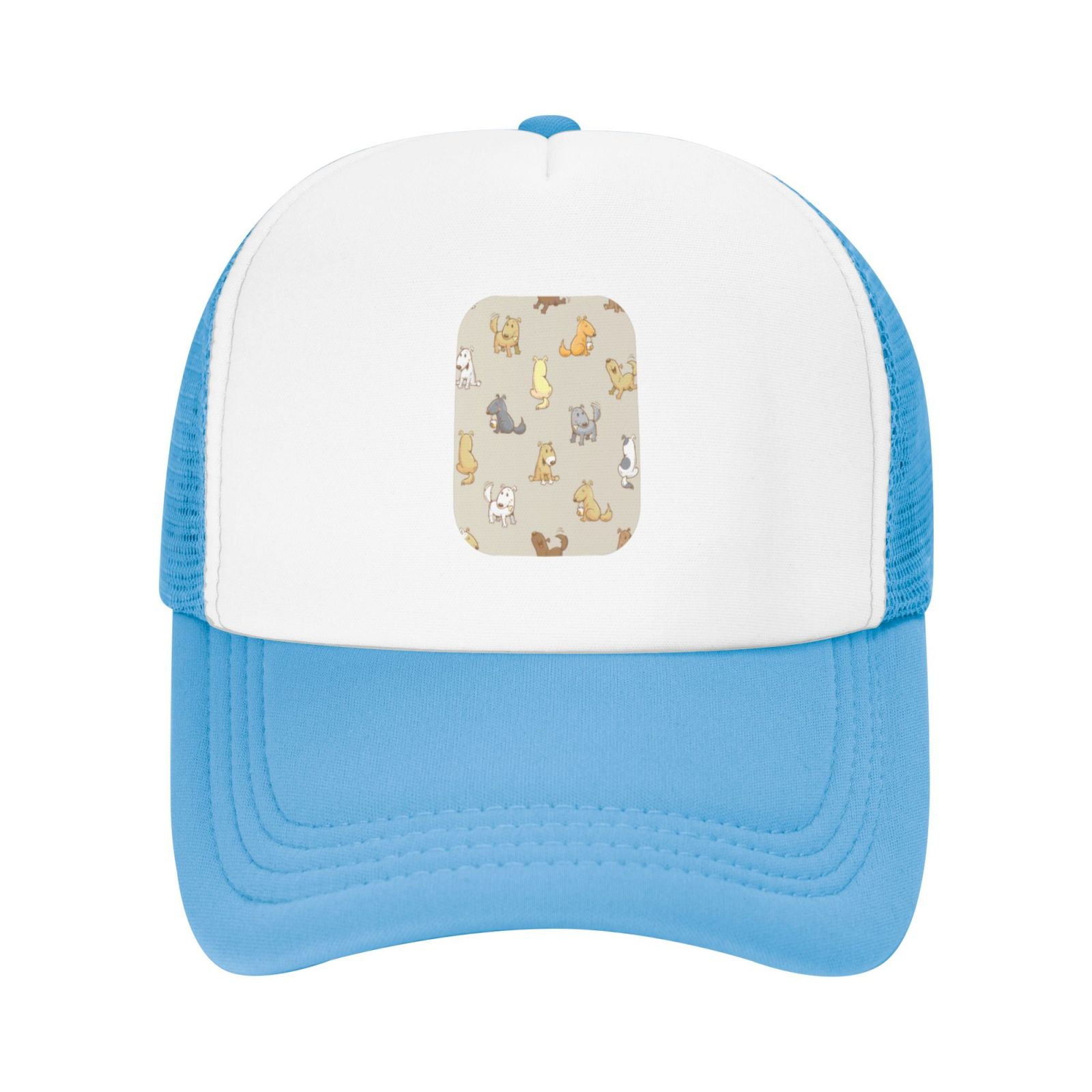 PAYOHTO Kids Cartoon Funny Dogs Baseball Hat Back Adjustable Mesh ...