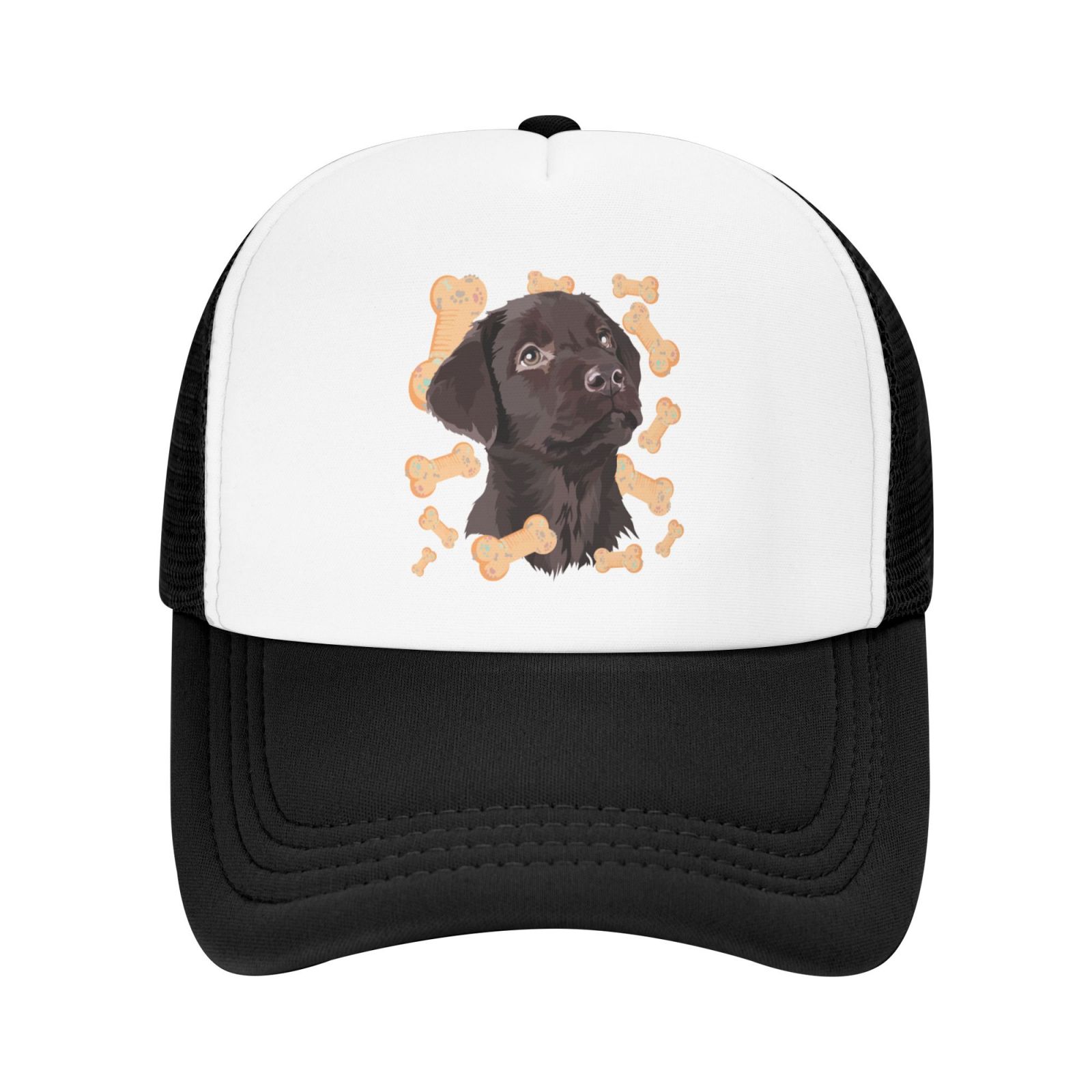 PAYOHTO Kids Chocolate Labrador Puppy Baseball Hat Back Adjustable Mesh ...