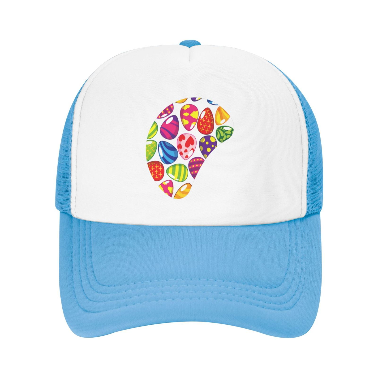PAYOHTO Kids Colorful Easter Egg Pattern Baseball Hat Back Adjustable ...