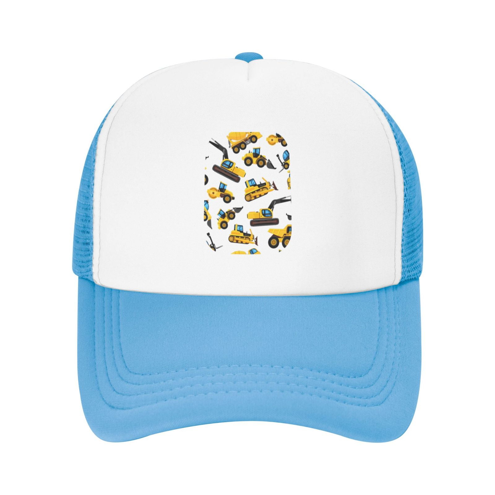 PAYOHTO Kids Construct Heavy Machinery Vehicles Baseball Hat Back ...