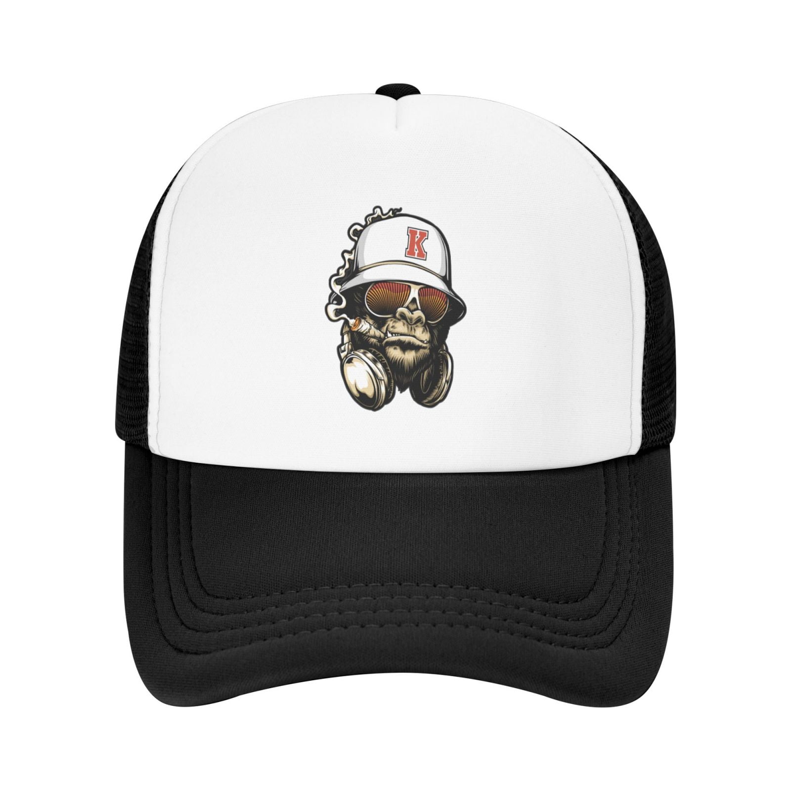 PAYOHTO Kids Cool Gorilla Baseball Hat Back Adjustable Mesh Breathable ...