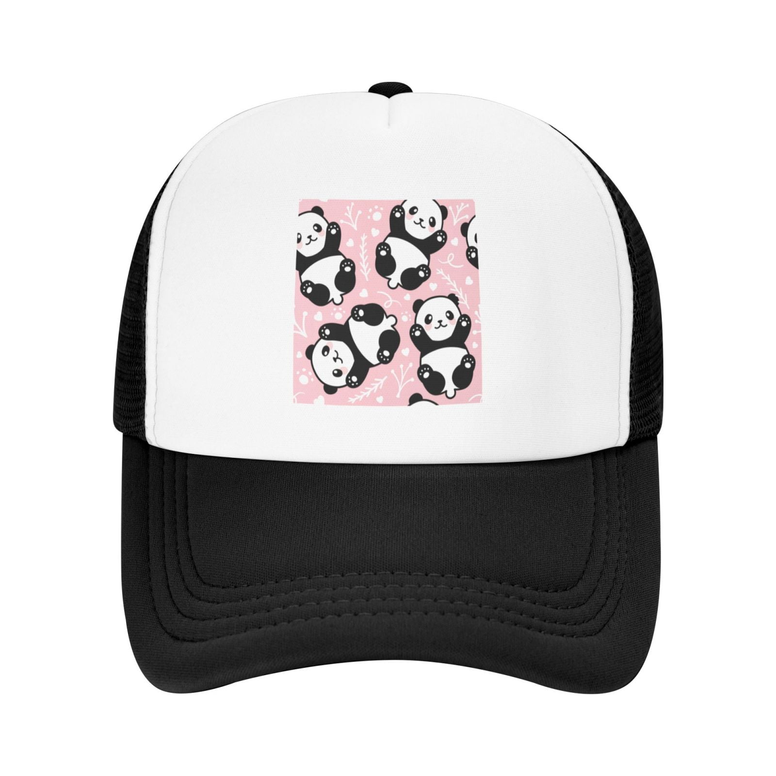 PAYOHTO Kids Cute Cartoon Panda Baseball Hat Back Adjustable Mesh ...