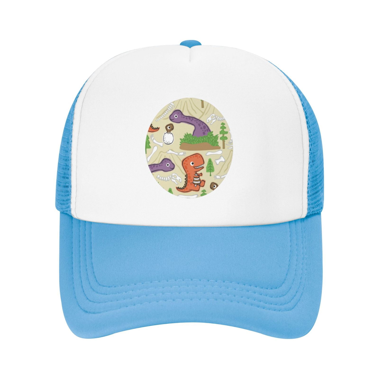 PAYOHTO Kids Cute Dinosaurs Cartoon Baseball Hat Back Adjustable Mesh ...