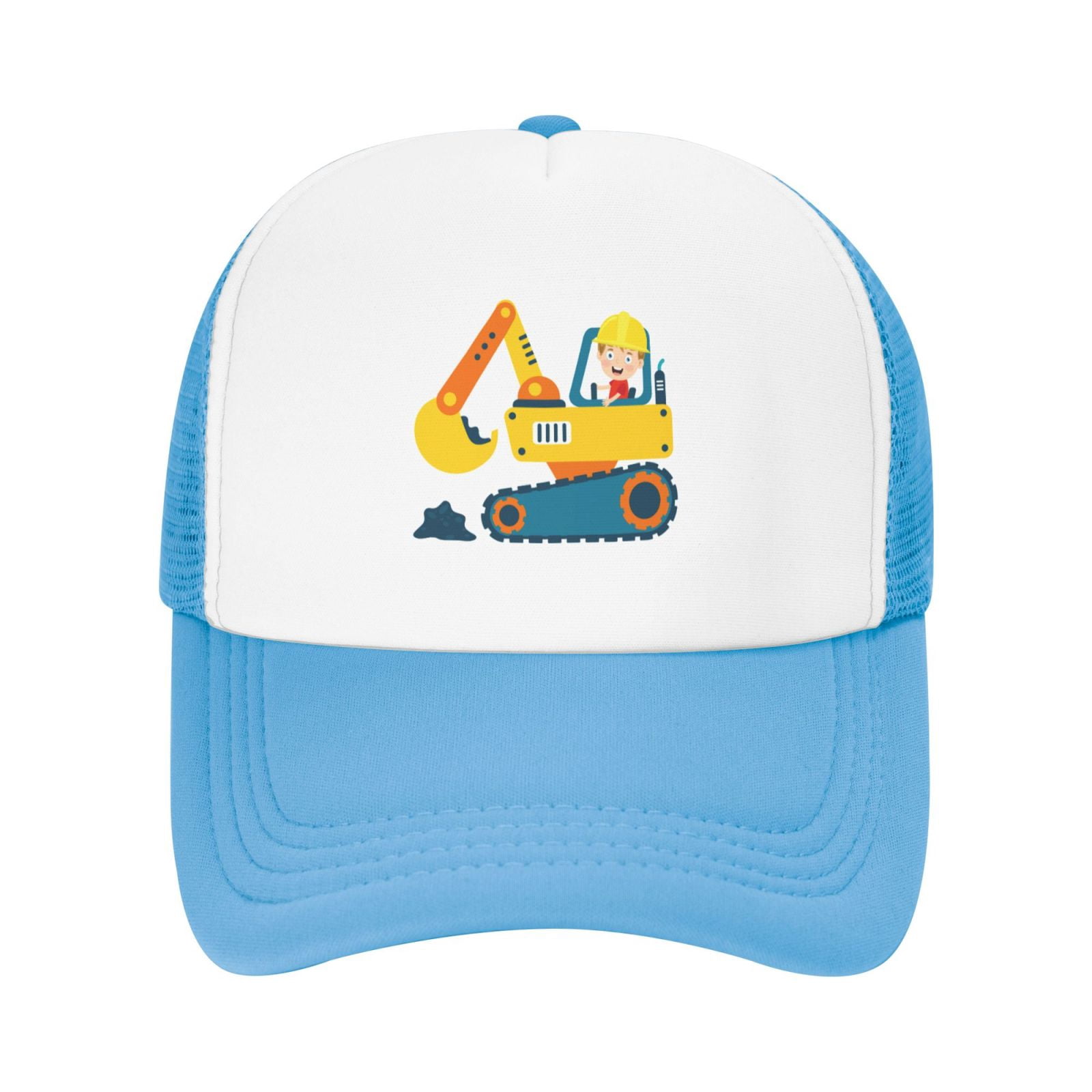 PAYOHTO Kids Funny Kid Using Excavator Machine Baseball Hat Back ...