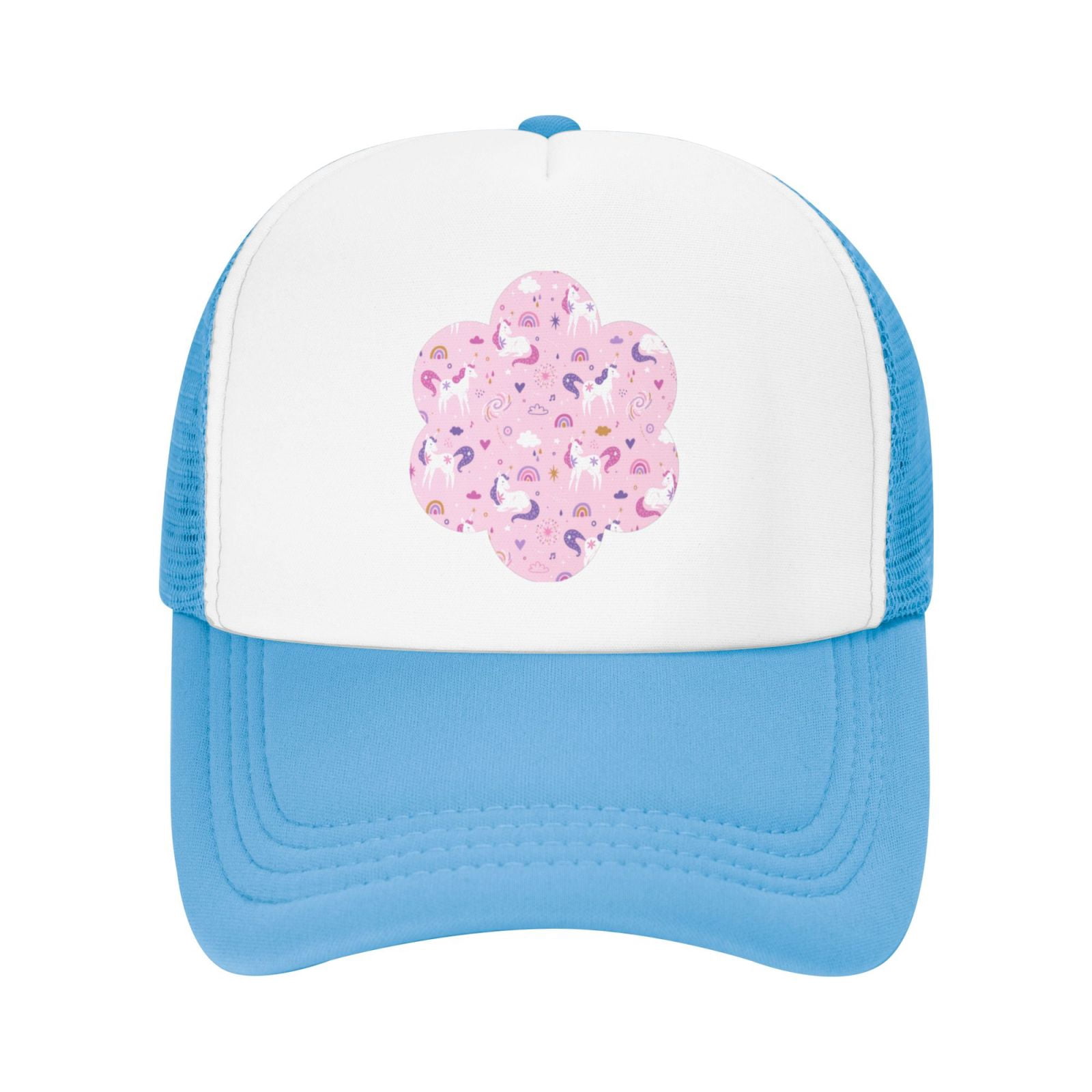PAYOHTO Kids Girly Cute Unicorns Rainbows Clouds & Stars Baseball Hat ...